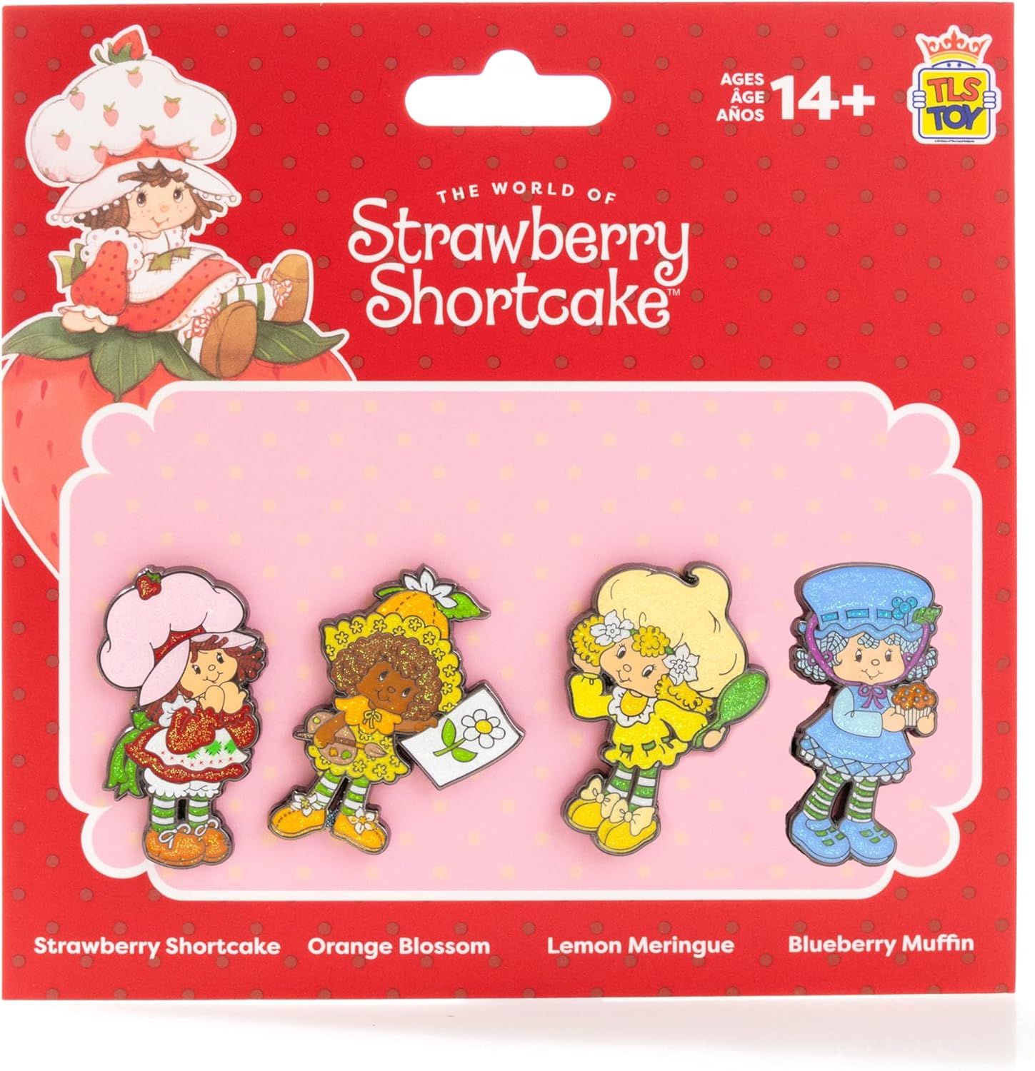 Amazon.com: Strawberry Shortcake 'Limited Edition' 4-Pack Glitter ...