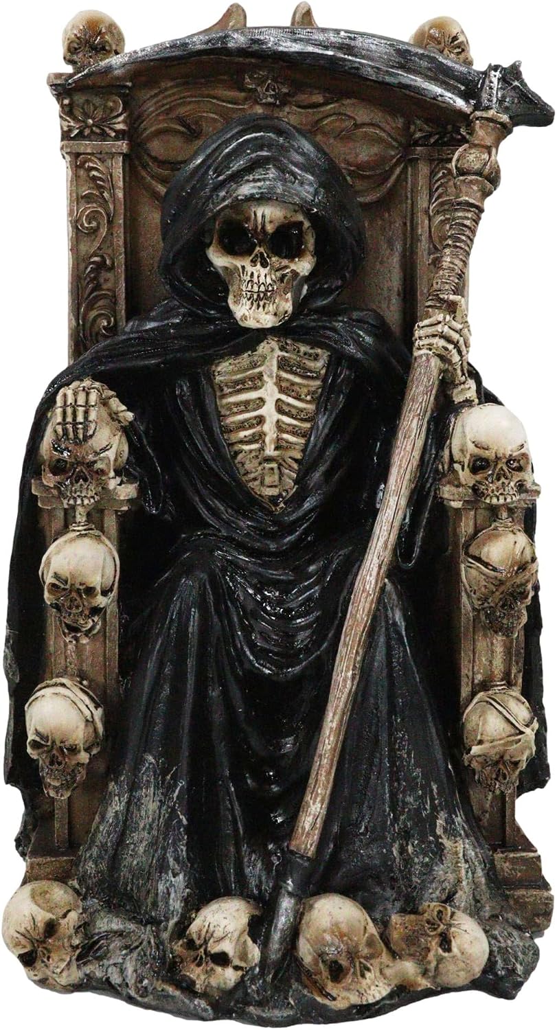 Amazon.com: Ebros Gift The Dark Lord Grim Reaper with Colorful LED Eyes ...