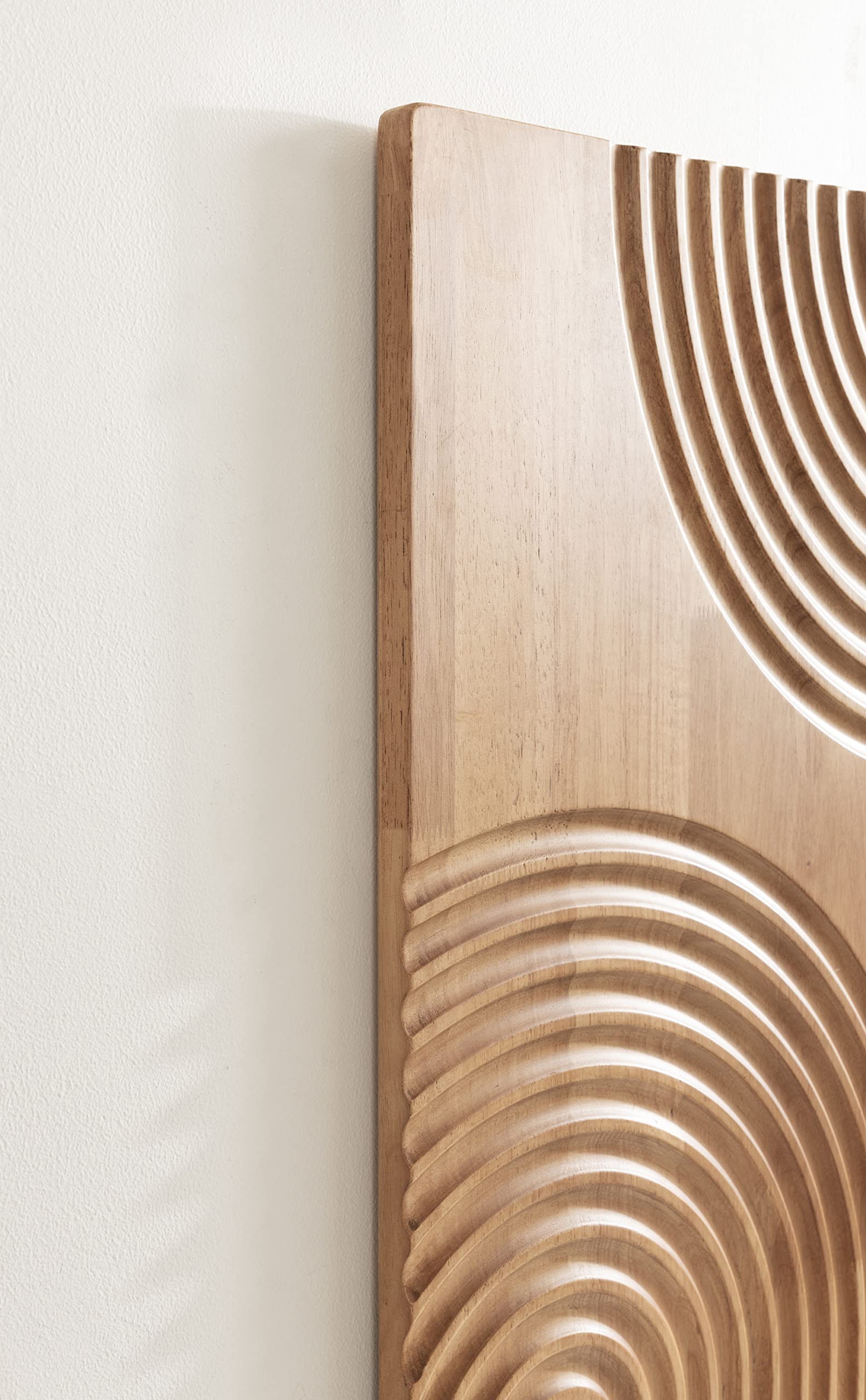 Kate and Laurel Furrow Modern Arches Rectangle Wooden Art Plaque with ...