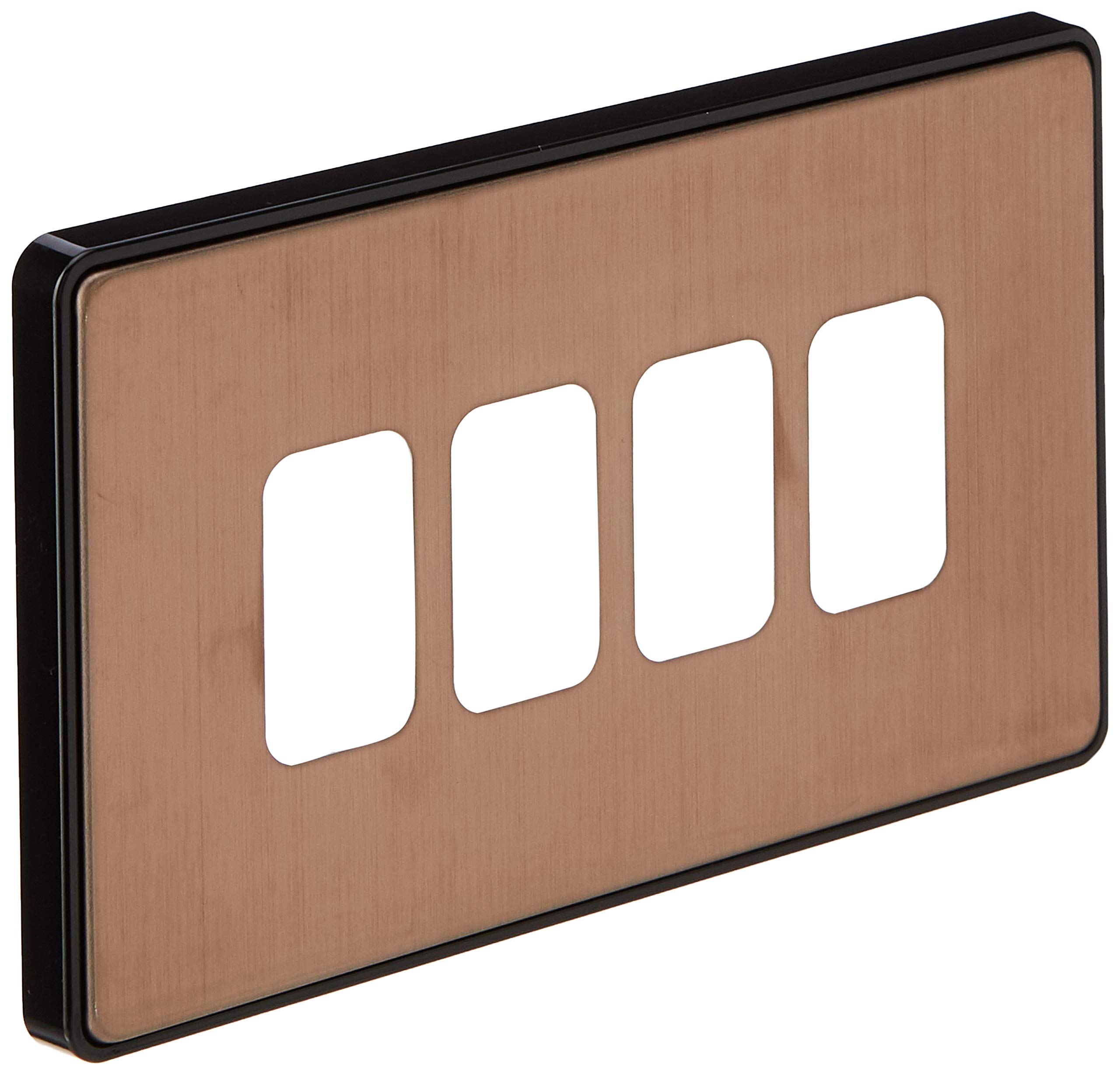 Buy MK Dimensions 8 MODULE Grid Brushed Stainless Steel Finish ...