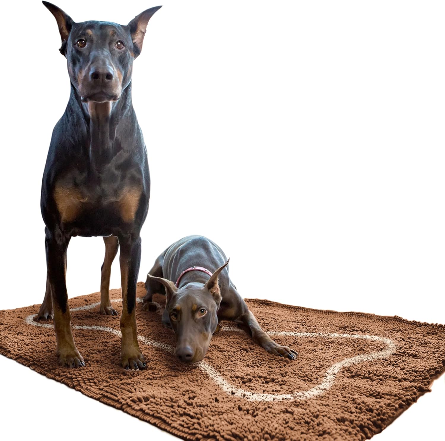 Amazon.com : Soggy Doggy Doormat with Bone Design - Ultra Absorbent ...