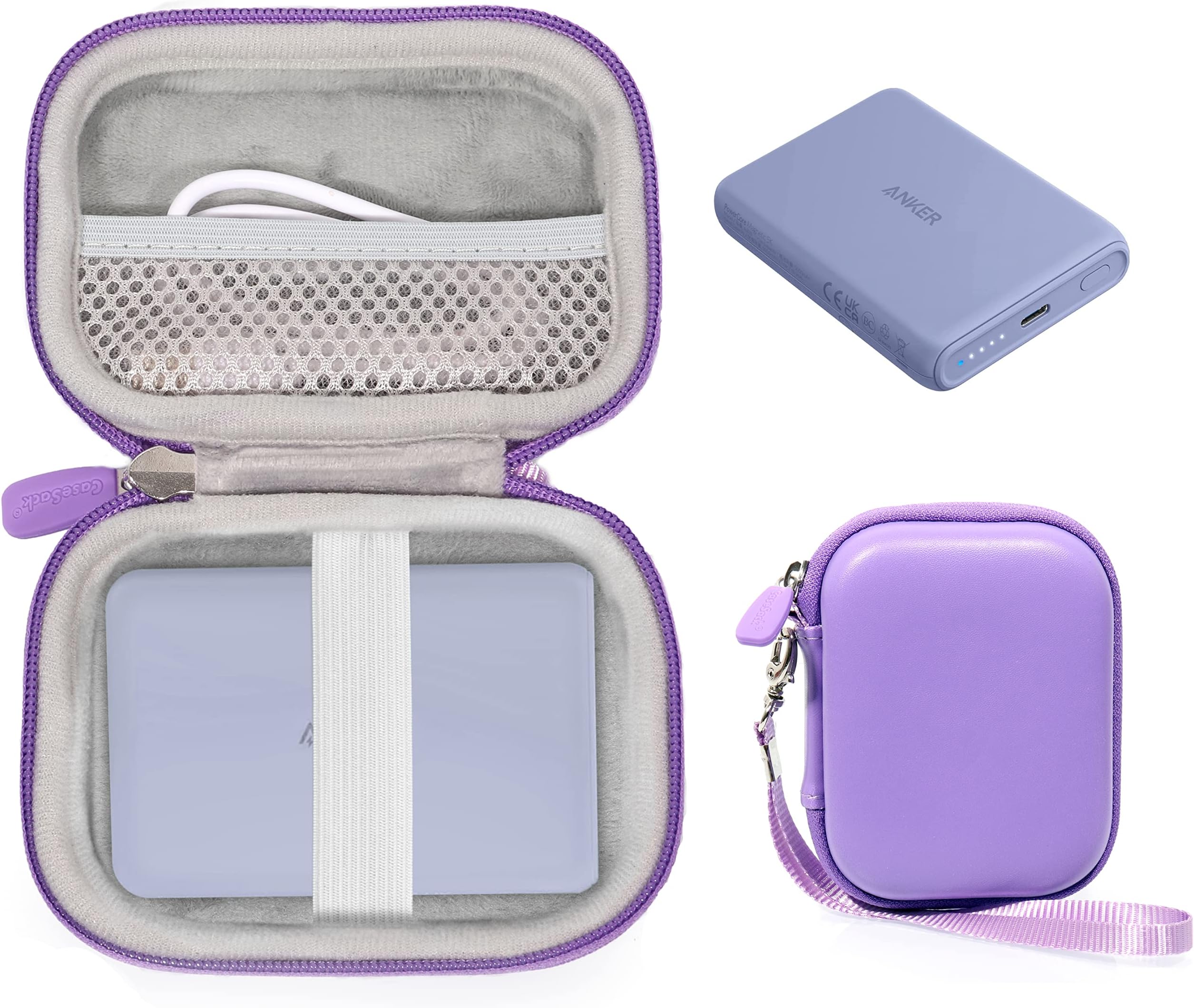 Amazon.com: Hermitshell Hard Travel Case for Anker A1259 Power Bank ...