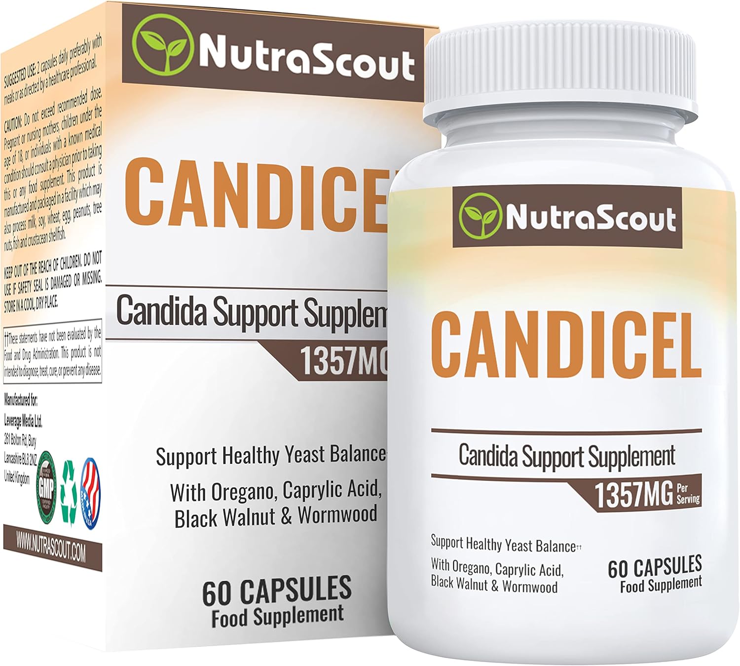 Candicel Women’s Balance Complex | 3-in-1 Extra Strength Intestinal ...