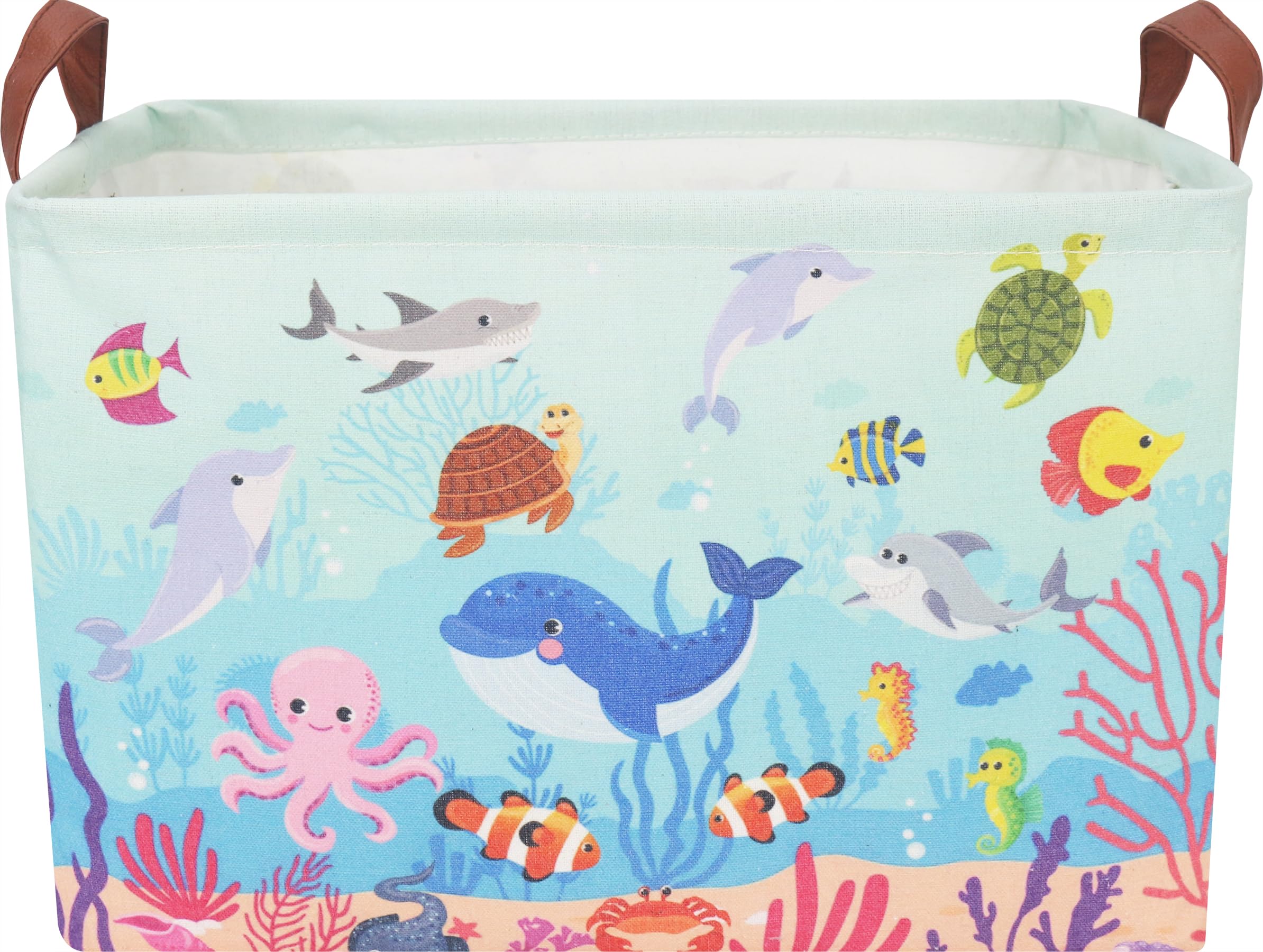 Amazon.com: CLOCOR Rectangular Storage Basket,Kids Toys Basket ...