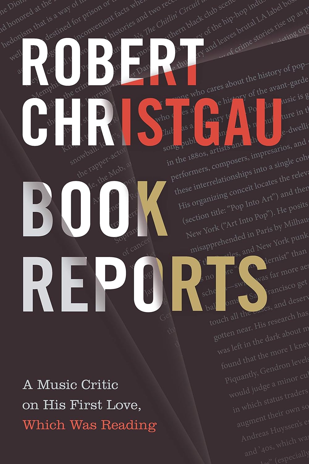 Amazon.com: Book Reports: A Music Critic on His First Love, Which Was ...
