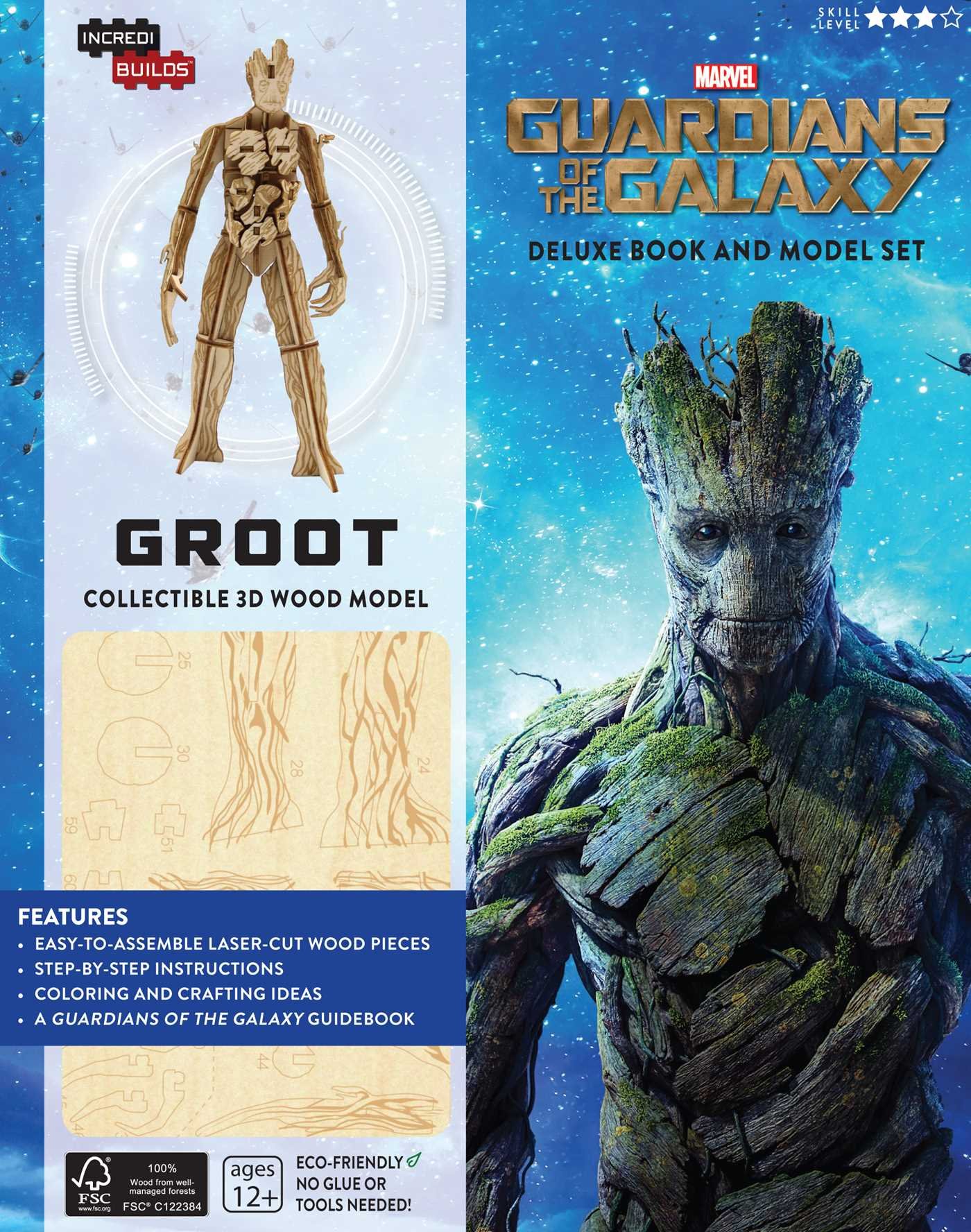 Buy IncrediBuilds: Marvel: Groot: Guardians of the Galaxy Deluxe Book ...