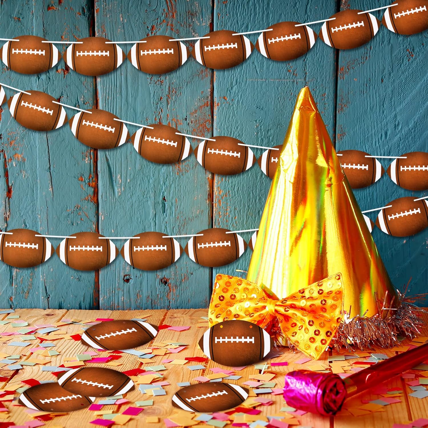 5 piezas de decoraciones de fiesta de golf, suministros de fiesta de ...