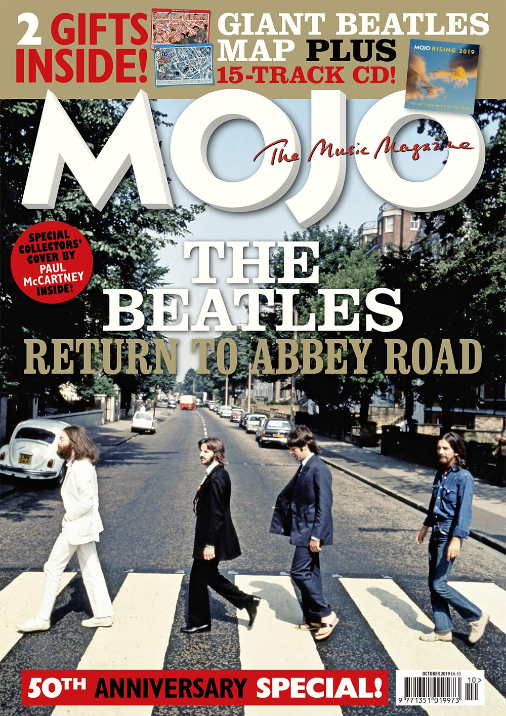 MOJO MAGAZINE OCTOBER 2019 THE BEATLES: unknown author: Amazon.com: Books