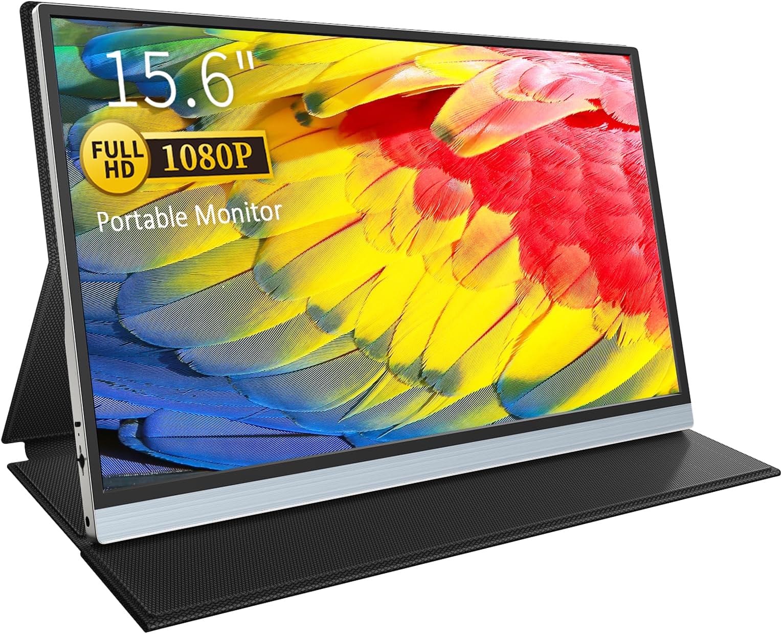 Amazon.com: Portable Monitor 15.6 Inch Portable Screen for Laptop 1080P ...