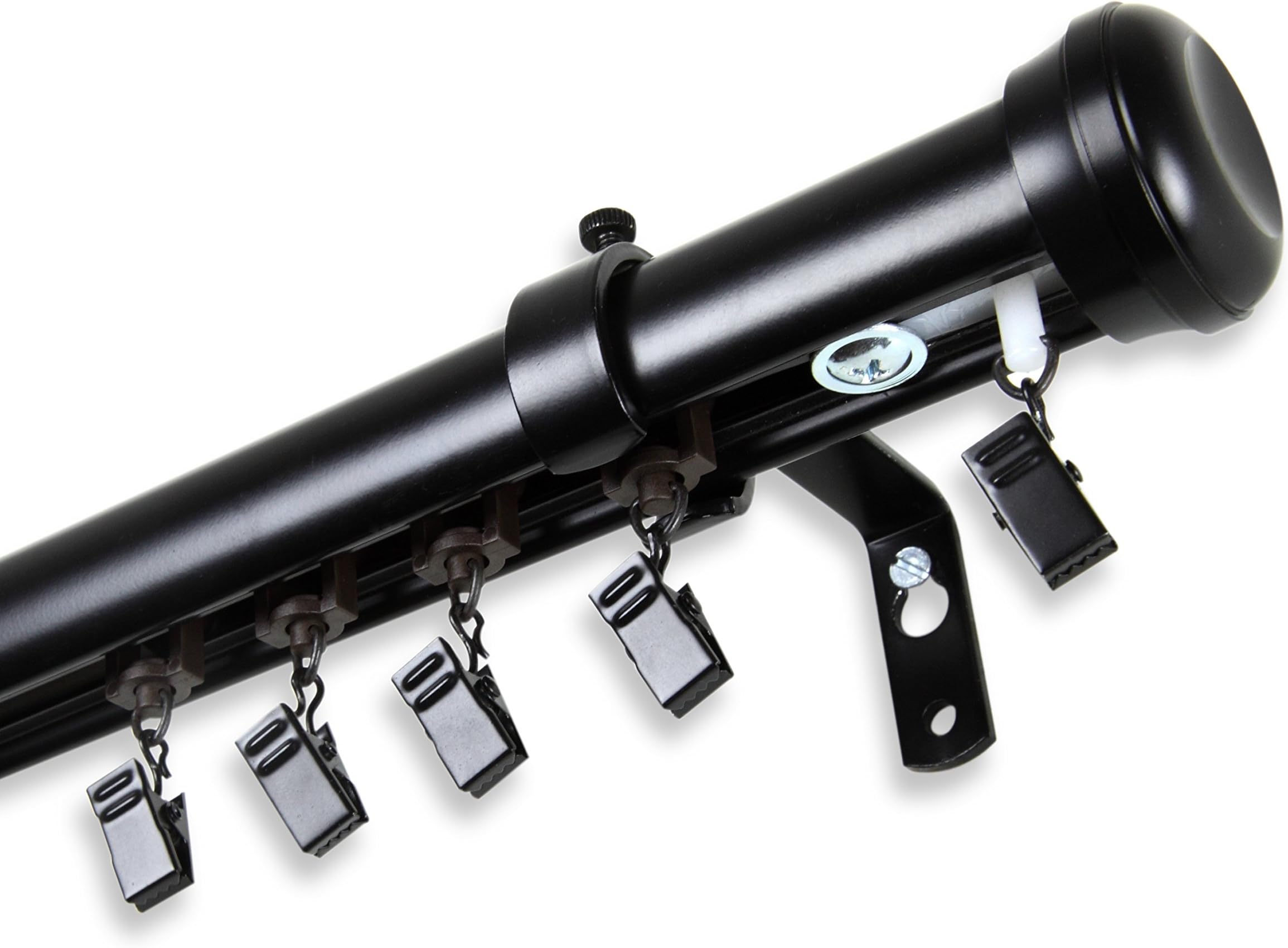 Amazon.com: A&F Rod Decor - Alloy Cordless Traverse Rod 48-86 inch ...