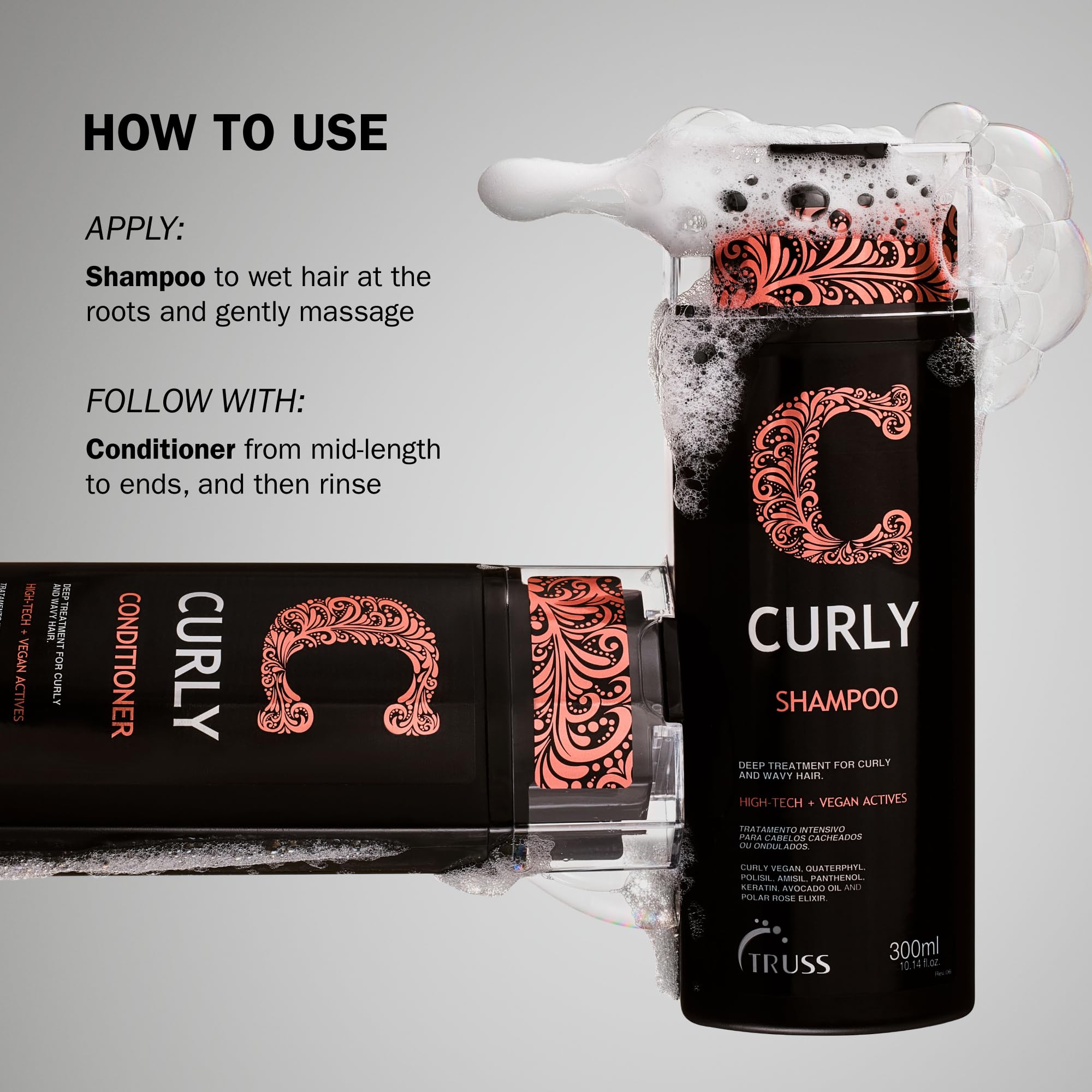 Snapklik.com : Truss Curly Shampoo - Gentle Cleansing For Defined ...