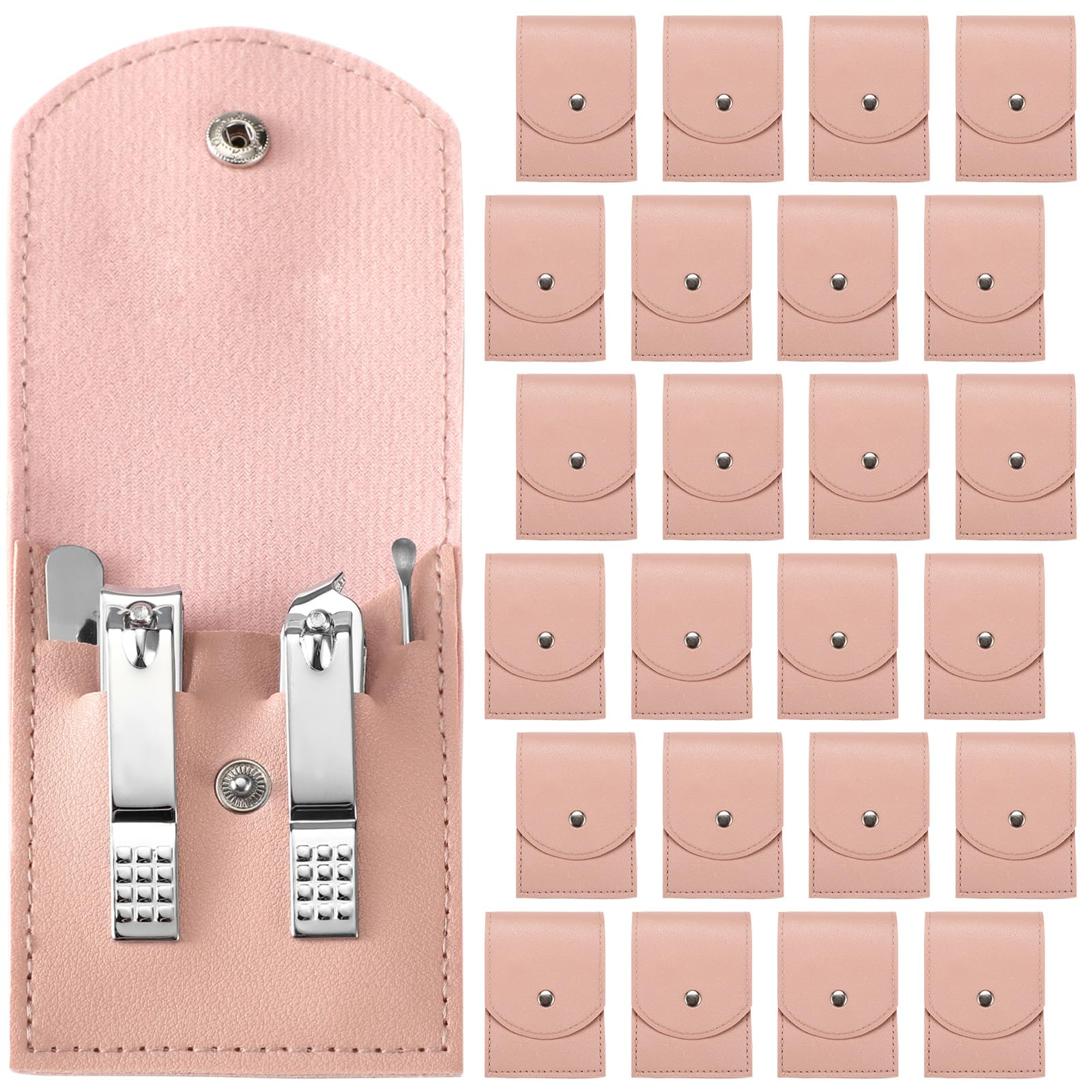 Amazon.com : Lasnten 24 Set Manicure Set Bulk Nail Clippers Grooming ...