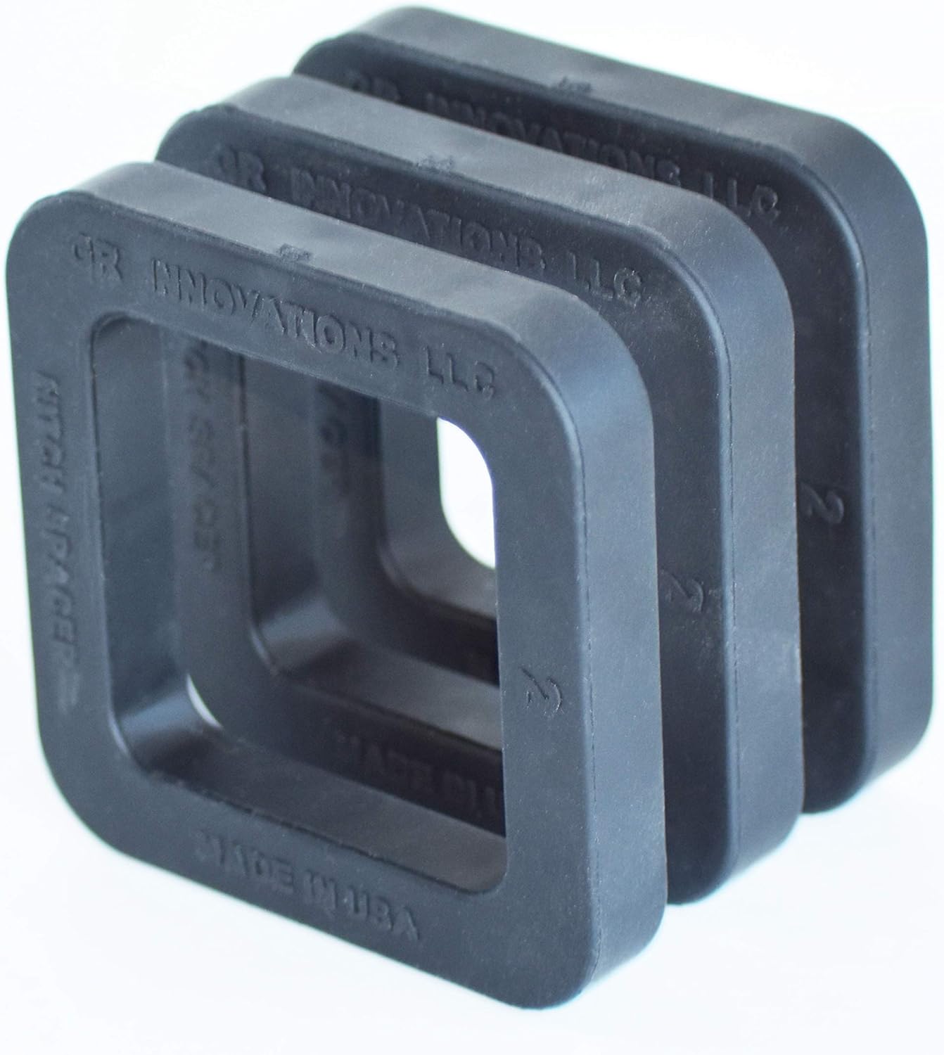 Amazon.com: GR Innovations Hitch Spacer | Silencer Pad (2") - Made in ...