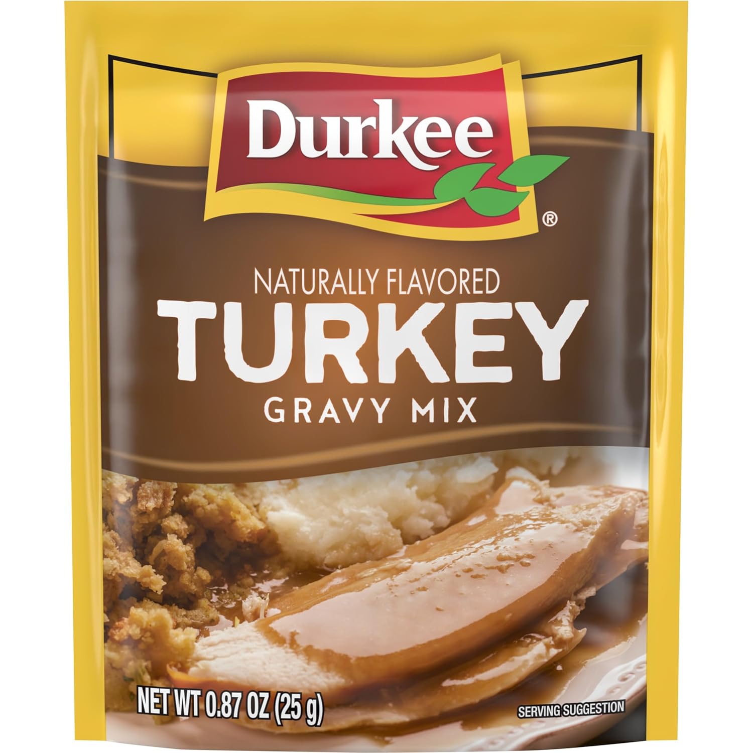 Amazon.com : Durkee Turkey Gravy Mix, 0.875 Ounce Packets (Pack of 12 ...