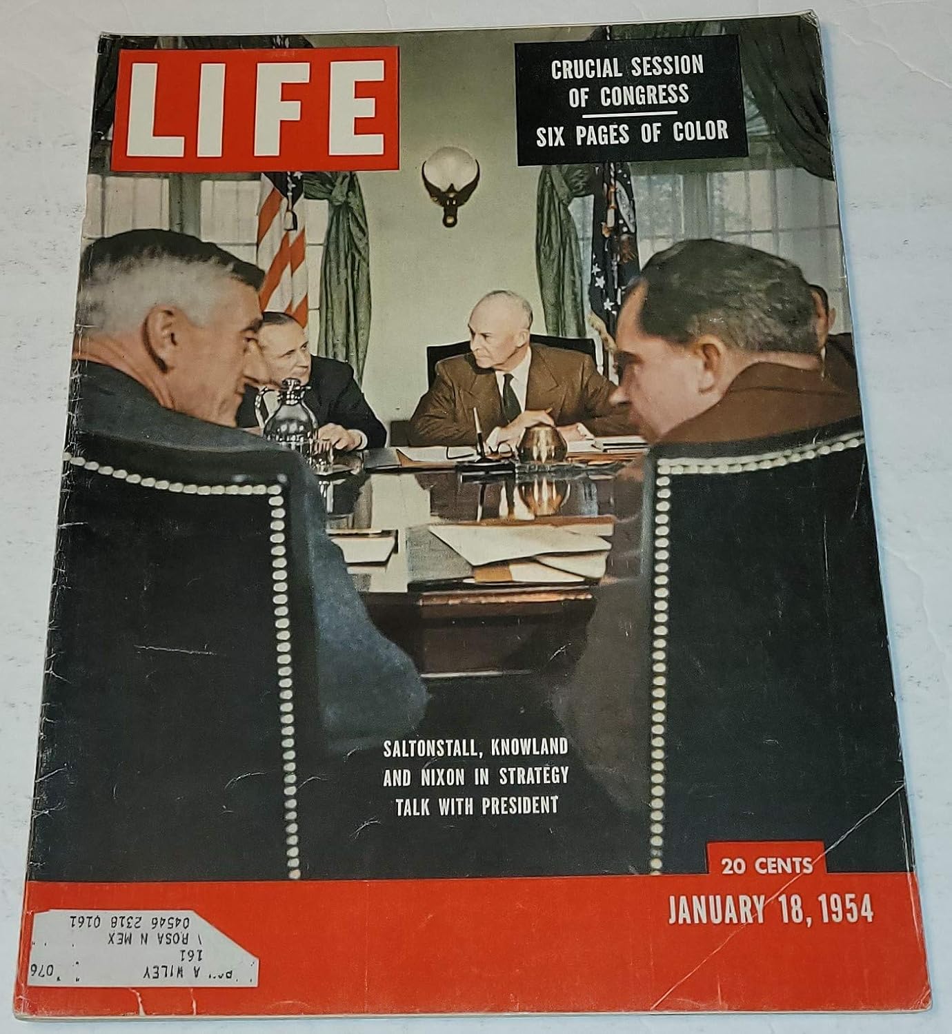 Life Magazine JANUARY 18, 1954: Life Magazine: Amazon.com: Books