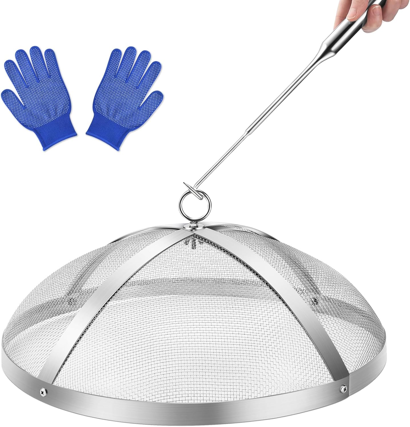 Amazon.com : Fire Pit Spark Screen Cover Accessory for Solo Stove ...