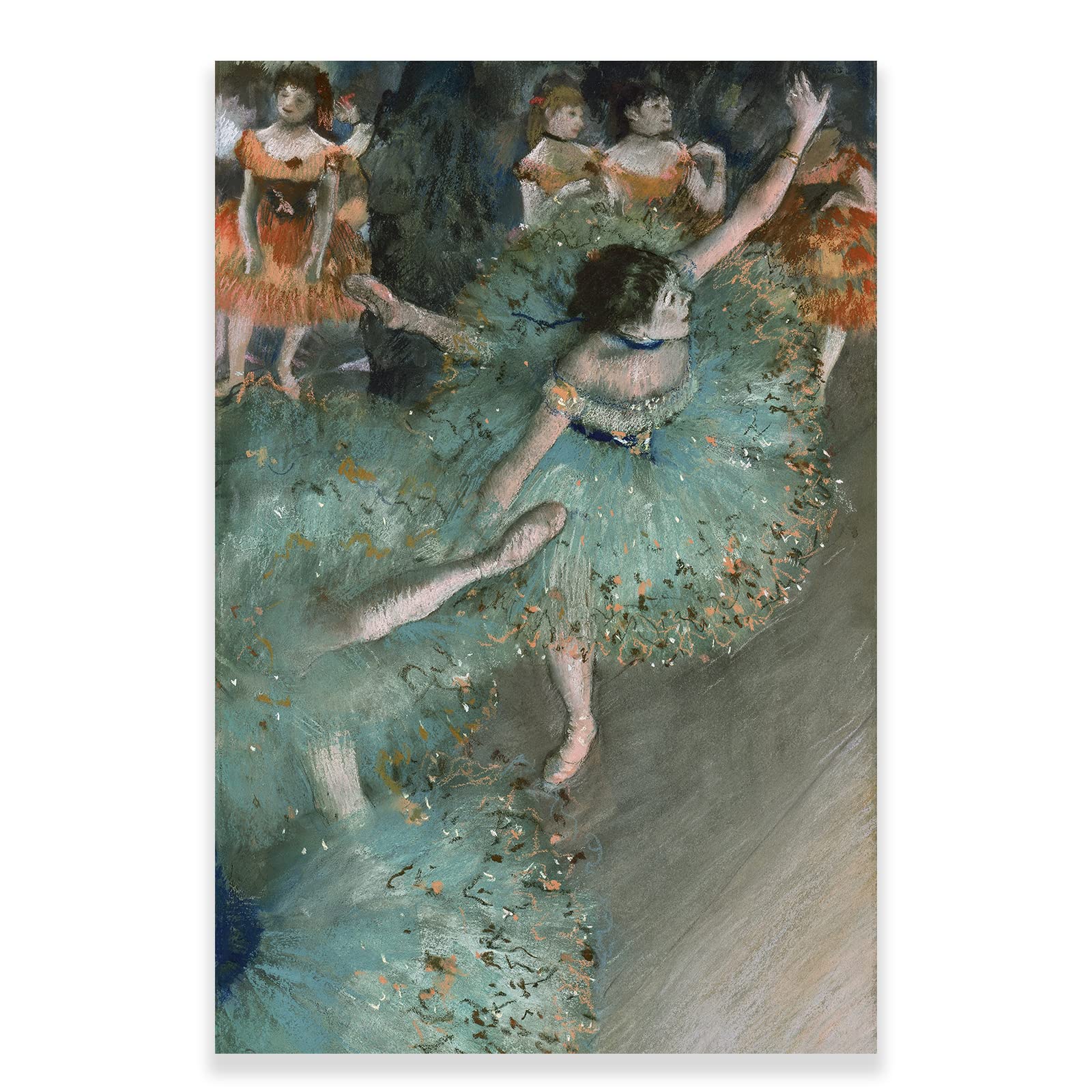 Edgar Degas Famous Paintings Dancers By Edgar Degas Canvas Print