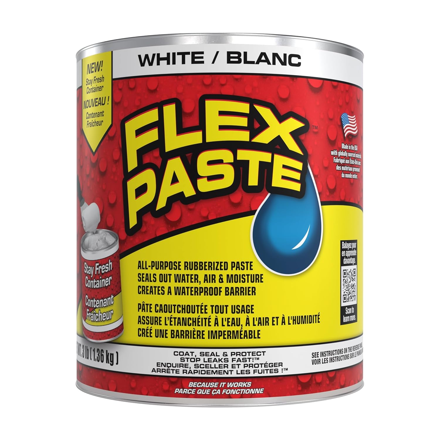 Flex Paste Rubberized Waterproof Paste