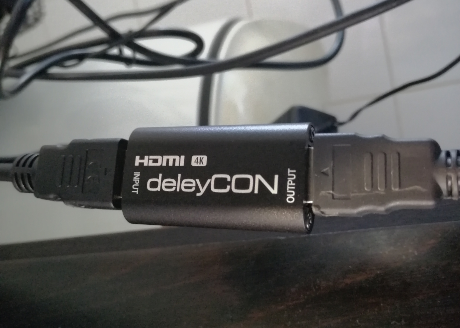 deleyCON HDMI Repetidor 4K UHD 2160p hasta 18m / 1080p hasta 40m ...