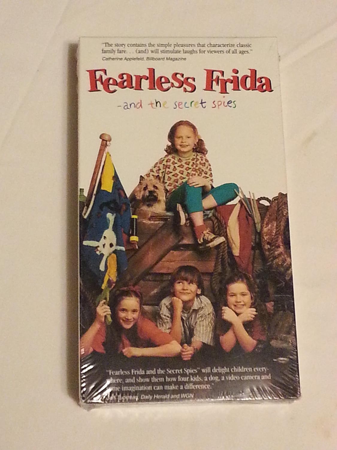 Amazon.com: Fearless Frida and the Secret Spies [VHS] : Brandt,Annette ...