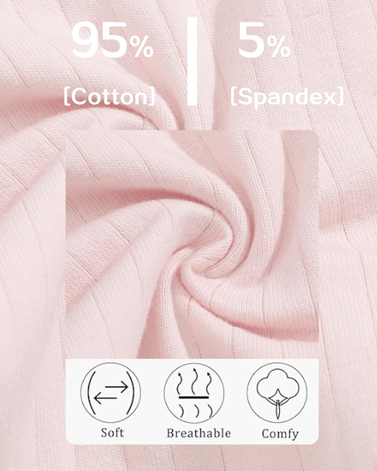 FINETOO Cotton Thongs for Women Soft Low Rise Sexy Thong Ladies Panties ...