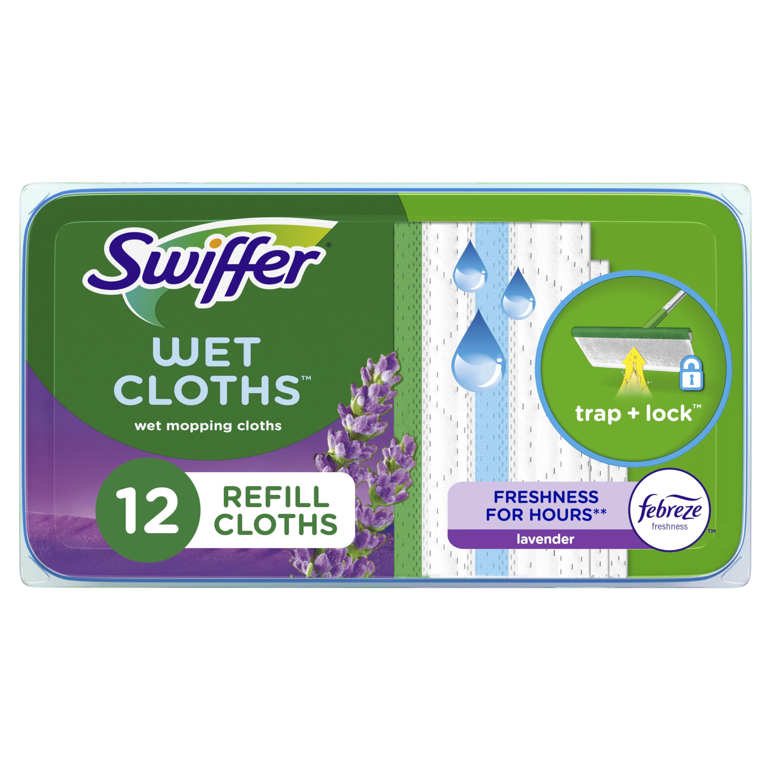Amazon.com: Swiffer Sweeper Wet Mopping Pad Refills for Floor Mop with ...