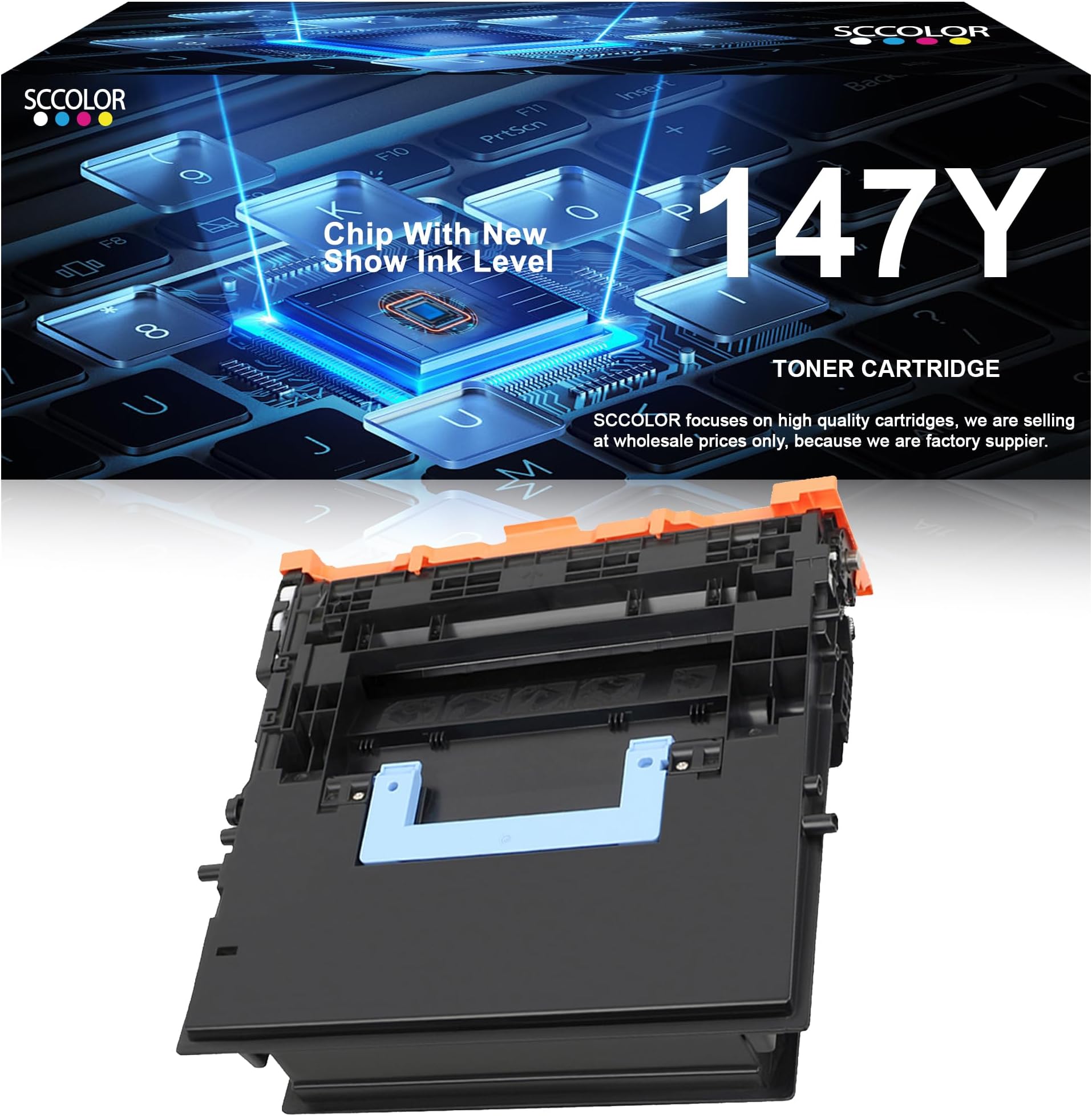 Amazon.com: MasaiMara 147X W1470X Black Compatible Toner Cartridges ...
