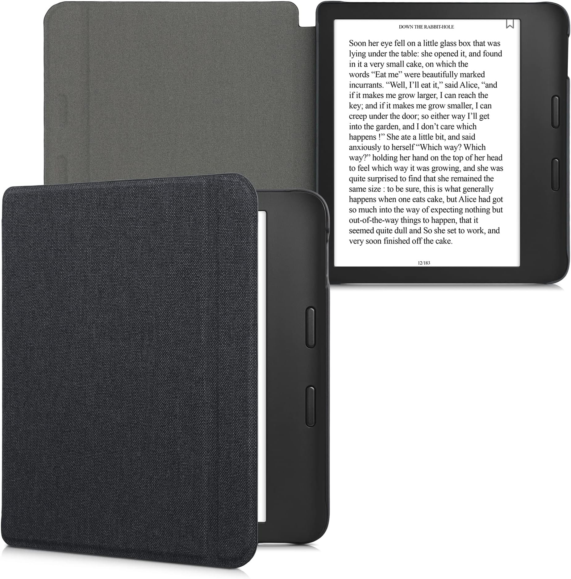 Amazon.com: kwmobile Case Compatible with Kobo Aura Edition 1 - Book ...