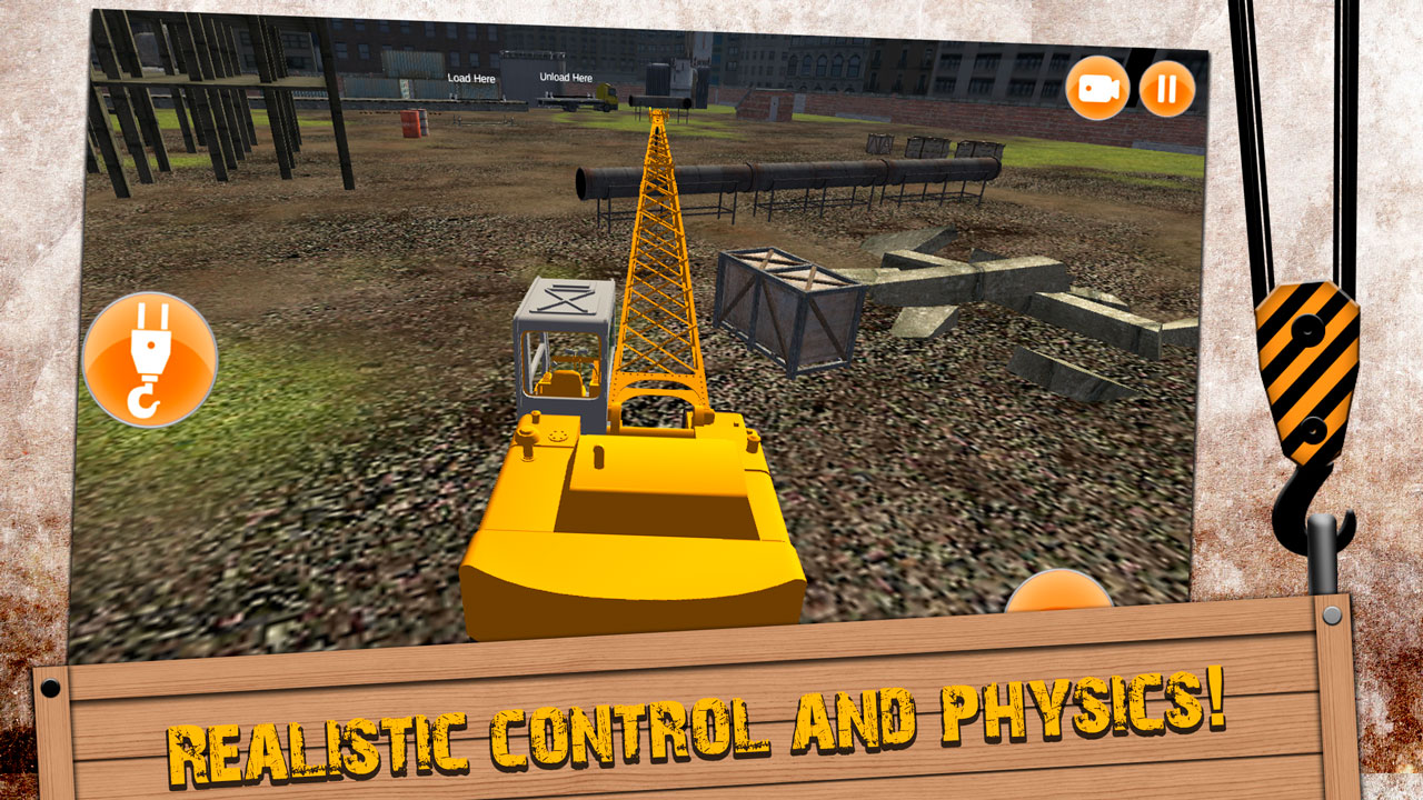 Construction Site: Crane Driver 3D - App on Amazon Appstore