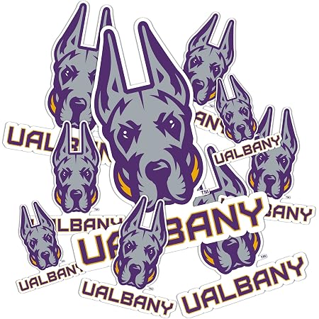 Amazon.com: University at Albany Sticker UALBANY Great Danes SUNY ...