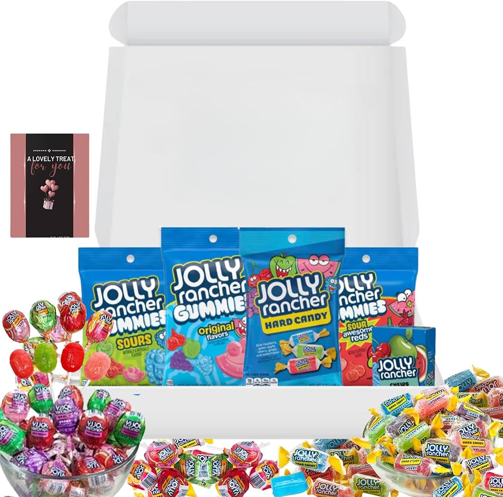 Jolly Rancher Gift Basket Jolly Ranchars American Candy Selection Gift