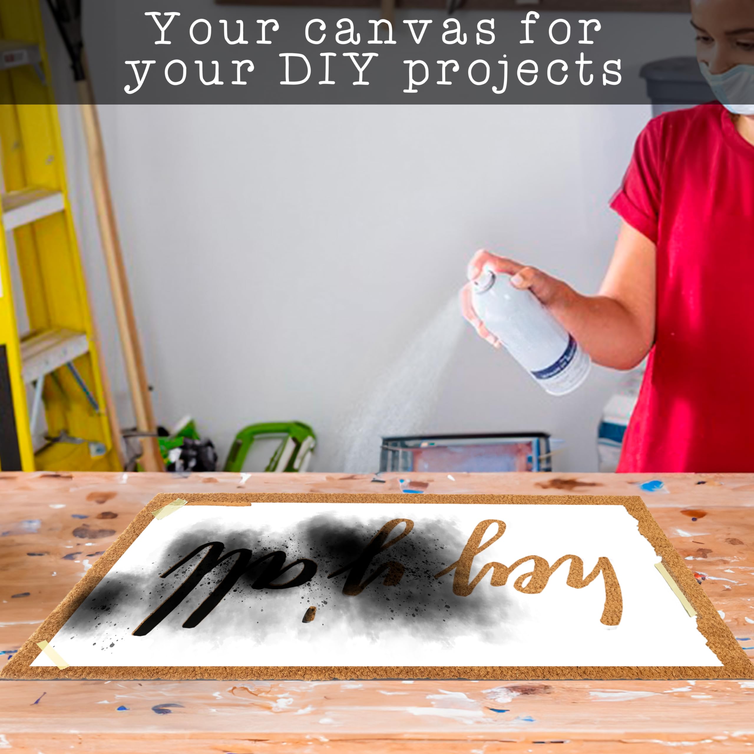 Snapklik.com : Blank Doormat Coir 30x17 Inch For Screen Printing, Blank ...