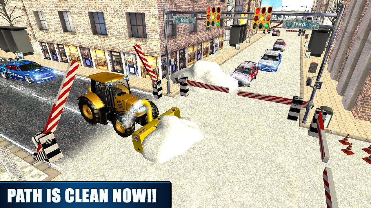 Winter Truck Driver Snow Plow Machine Driving 3D Simulator Game 2023 ...