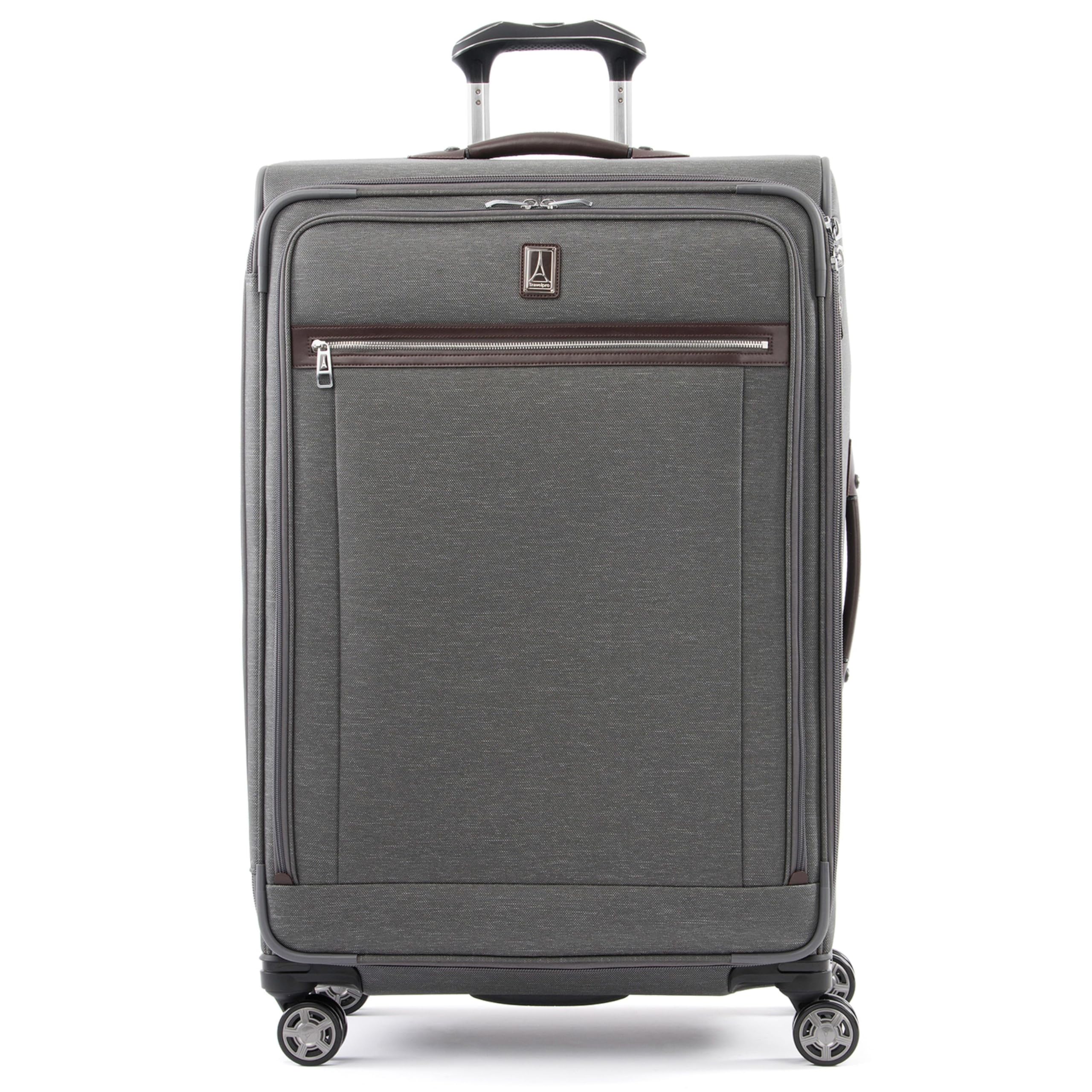 Amazon.com: Travelpro Platinum Elite Softside Expandable Checked ...