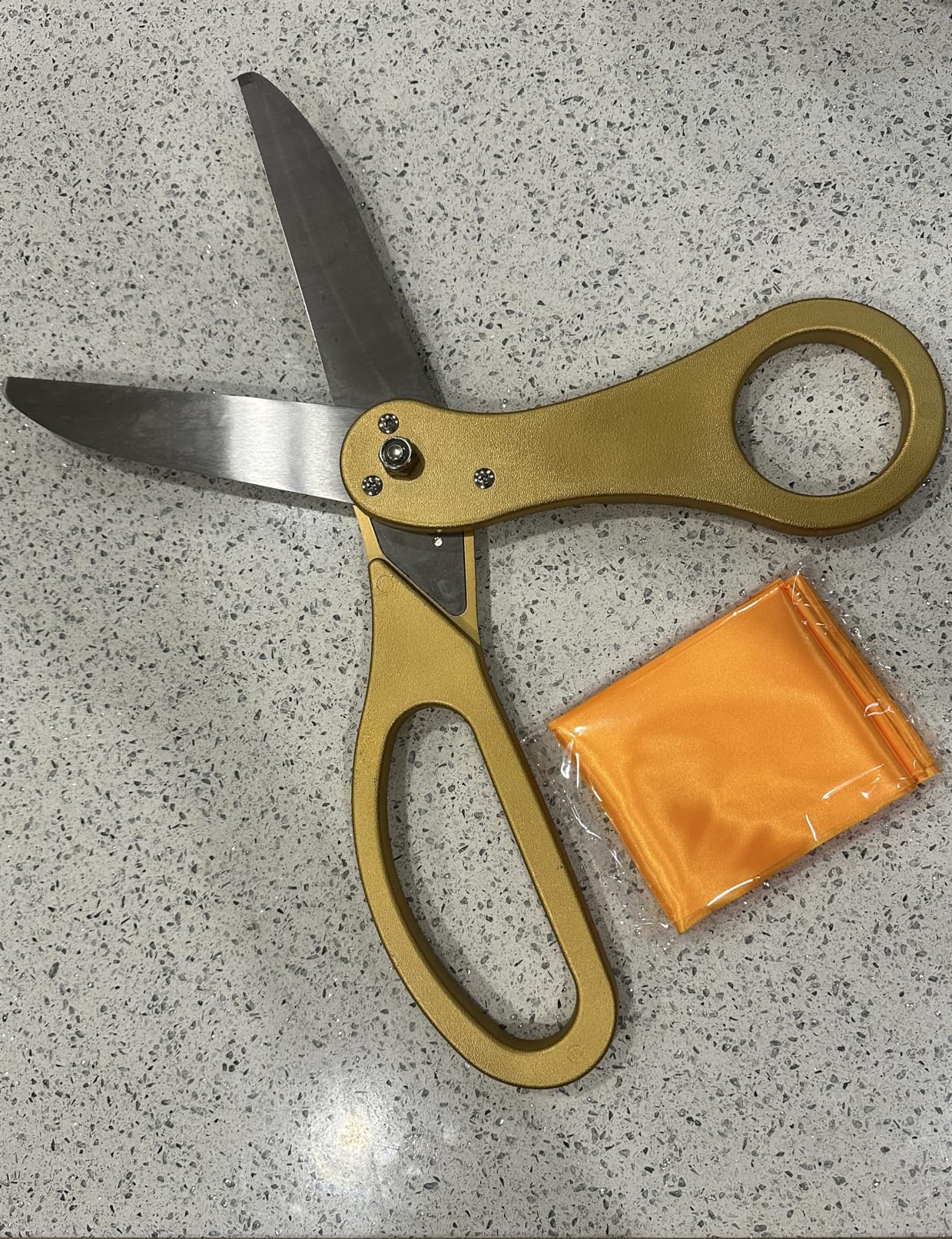 Amazon.com: Gold Grand Opening Ceremony Kit – 20 Inch Giant Scissors ...