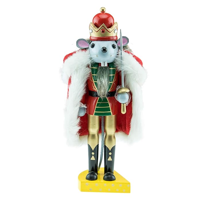 Western Nutcracker Captain 8 Inch Traditional Wooden Nutcracker ...
