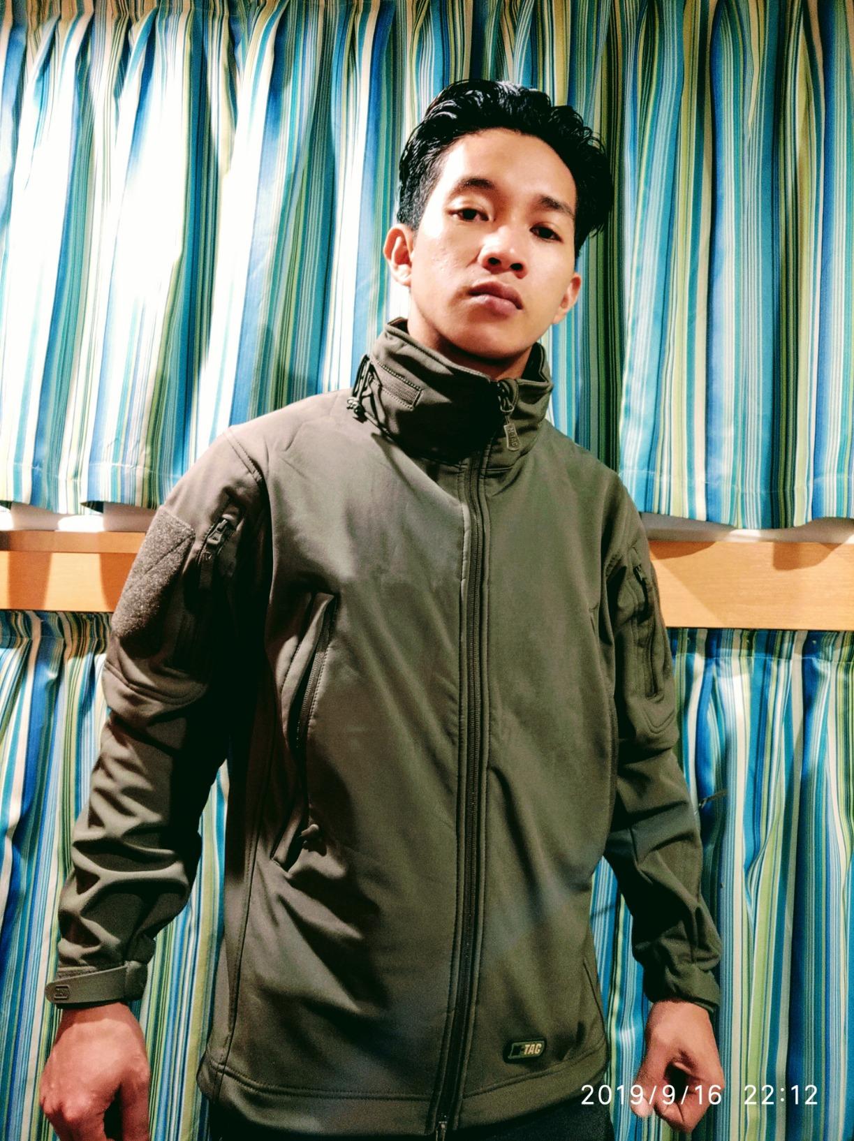 M-Tac Hooded Tactical Jacket Fleece Lined - Water Resistant Softshell ...