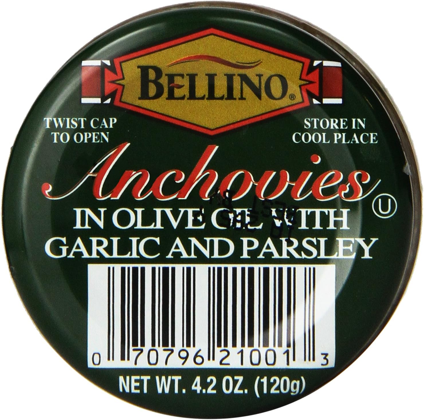Amazon.com : Bellino Anchovies In Gls, 4.25 ounce - 12 per case ...