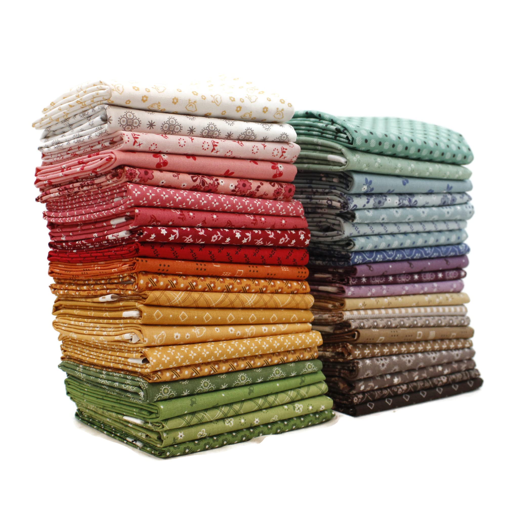Amazon.com: Calico Fat Quarter Bundle (37 Pieces) by Lori Holt for ...