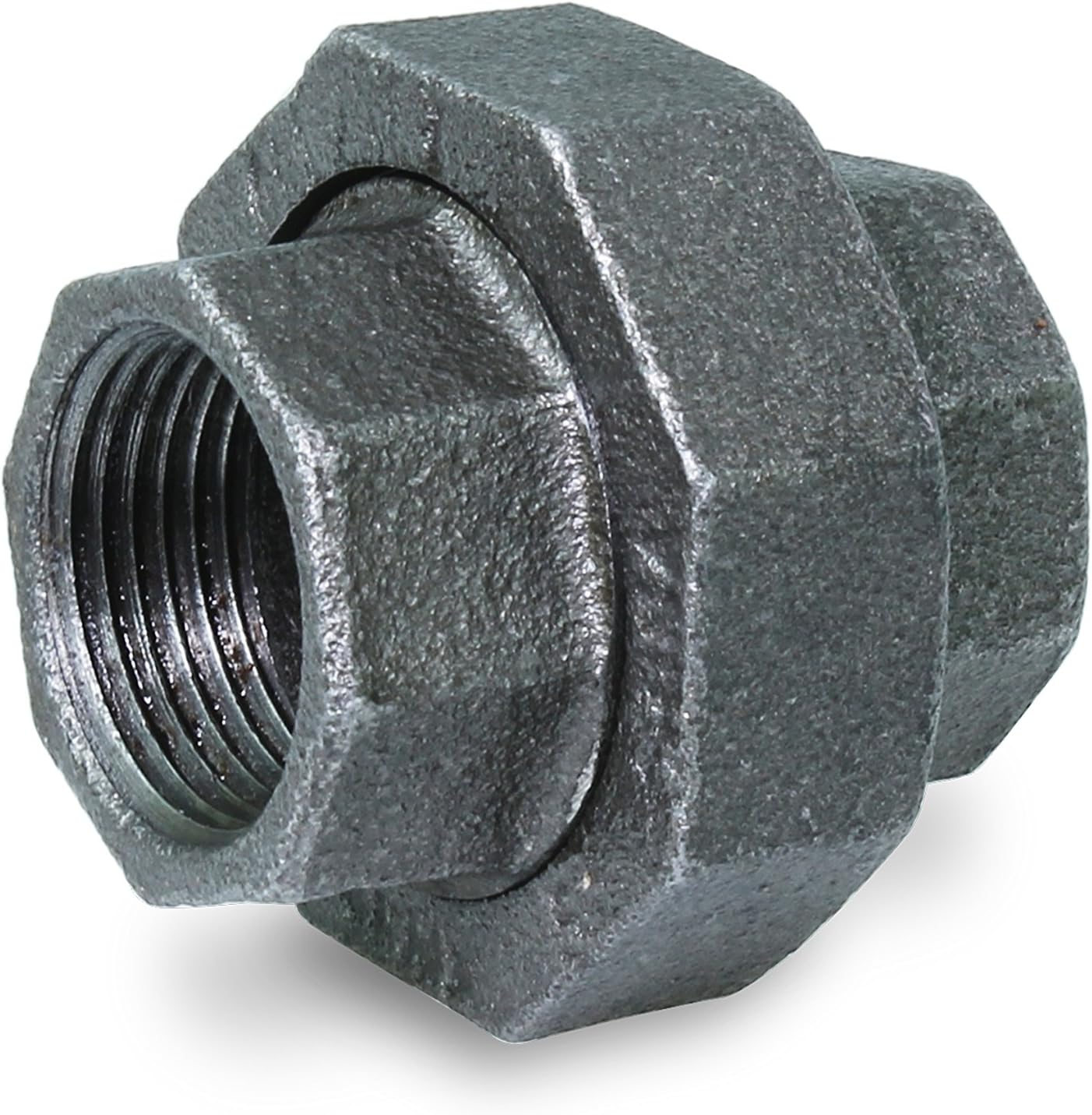 Aolemi Stainless Steel Pipe Fitting Union 1/2 Inch NPT Female x NPT 1/2 ...