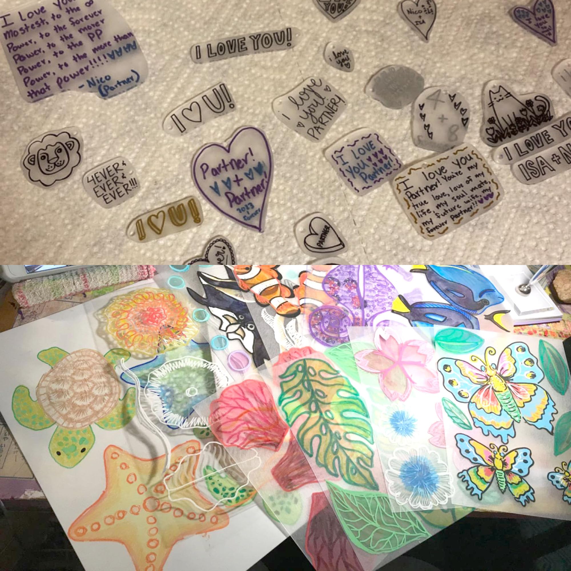 Snapklik.com : 28 PCS Shrink Plastic Sheets, Shrinky Paper Sheet 20 X ...