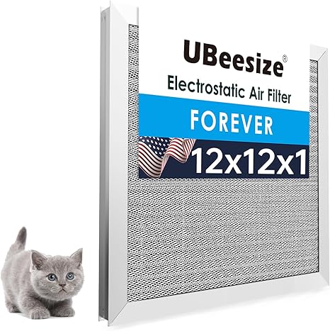 Amazon.com: UBeesize 12x12x1 Air Filter (Fits 12x12 Slots, Actual Size ...