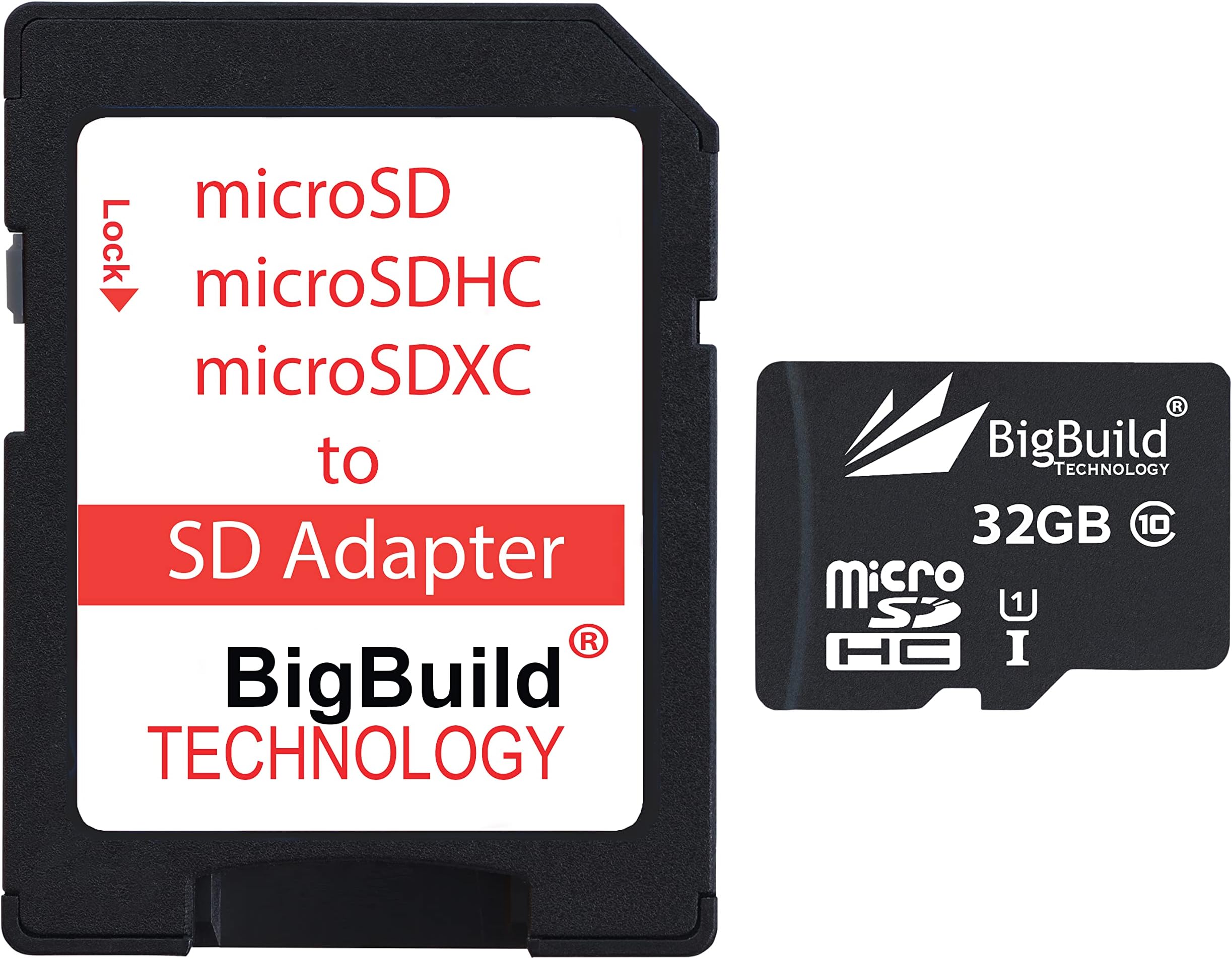 Amazon.com: BigBuild Technology 32GB Ultra Fast 80MB/s microSDHC Memory ...