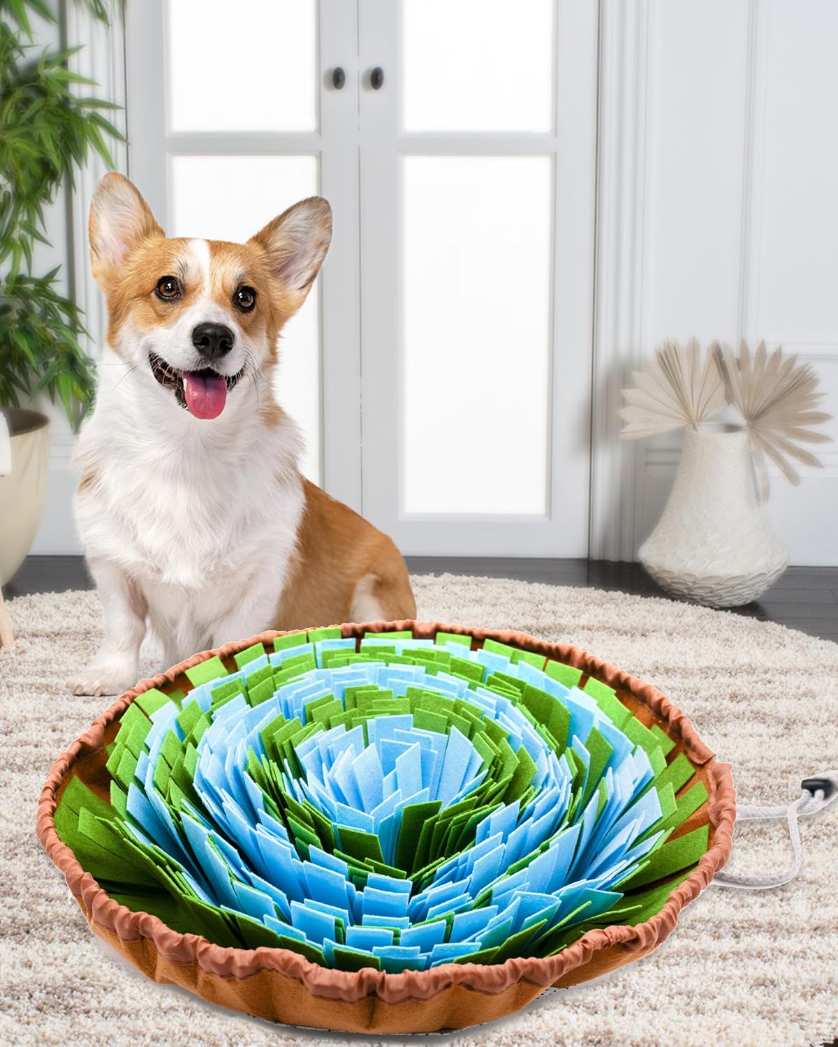 Estefanlo Snuffle Mat for Dogs Washable Snuffle Mat Dog Snuffle Mat Toy ...