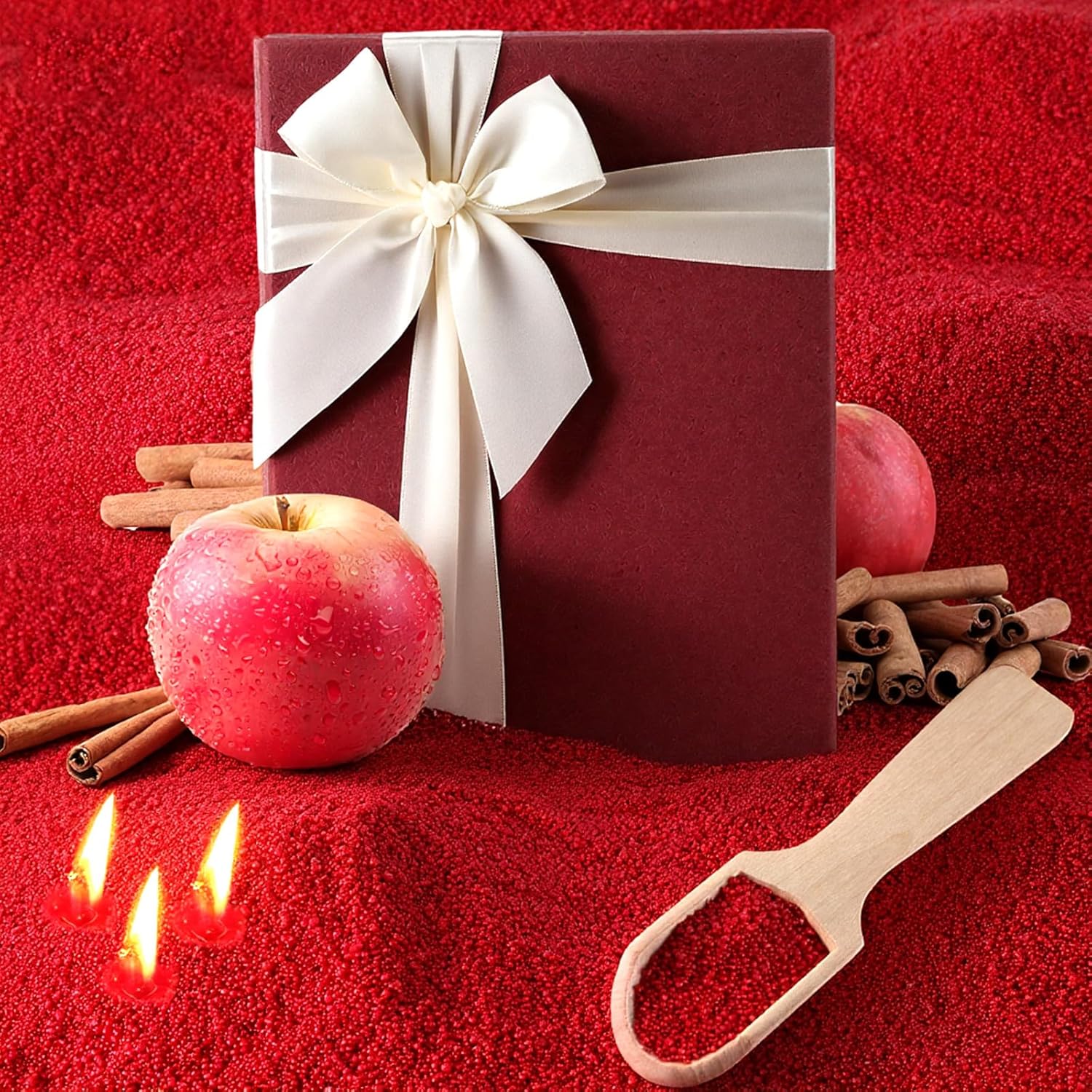 Amazon.com: Conelist Pearled Candle 2.2 lb Sand Wax Scented Sand Candle ...