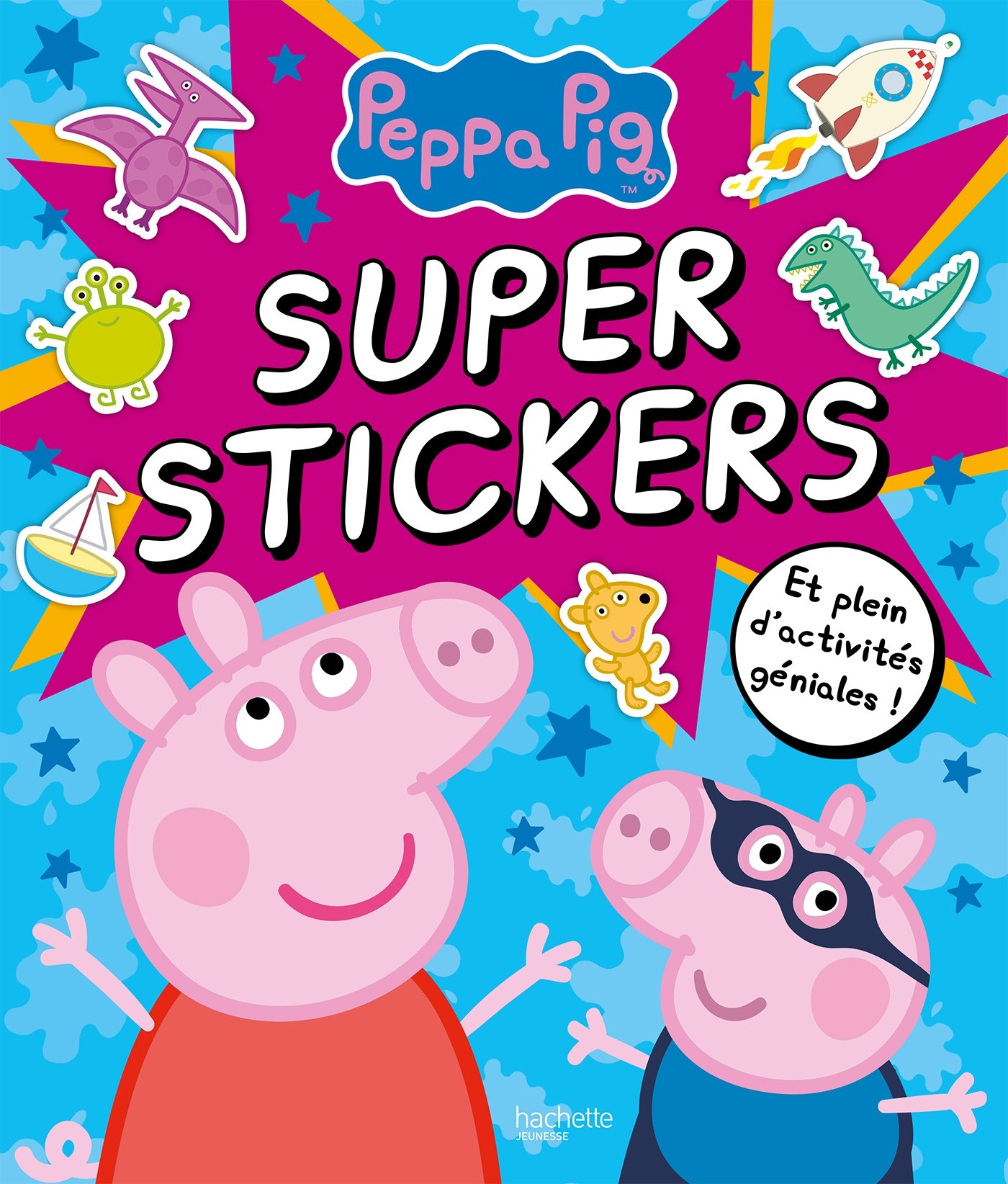 Amazon.com: Peppa Pig - Super stickers: 9782016263389: Books