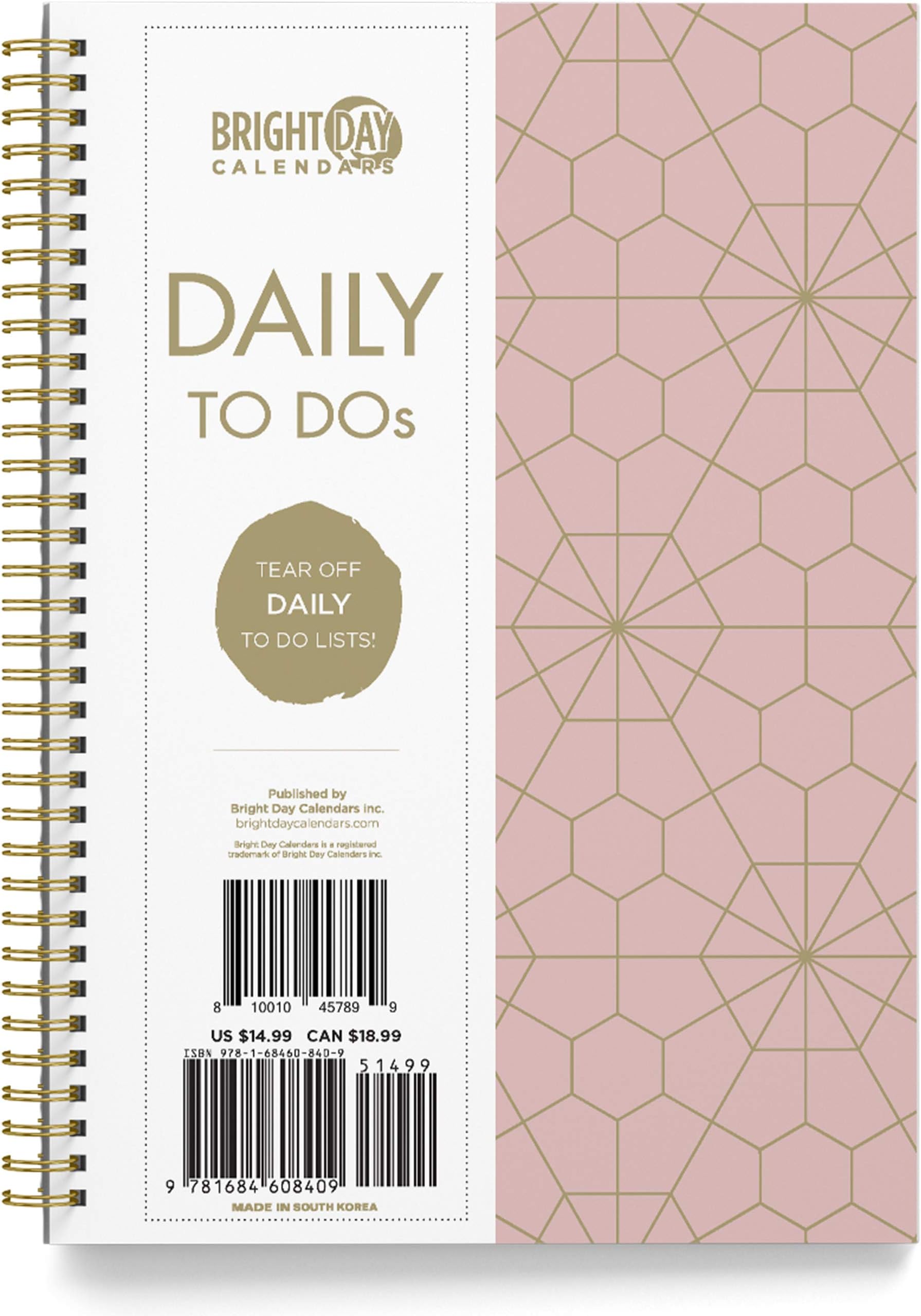 to Do List Daily Task Checklist Planner Time Management Notebook by ...