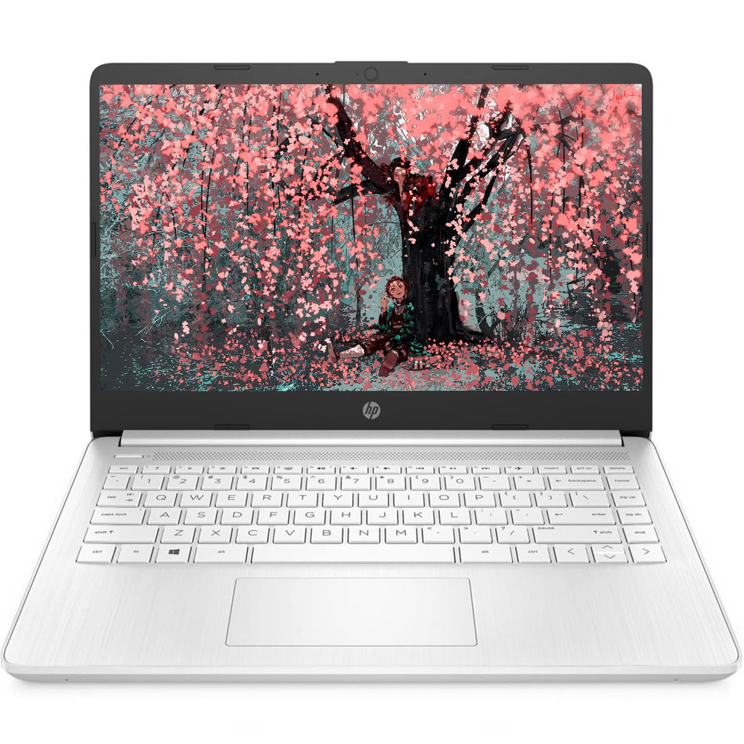 HP Premium 14-inch HD Thin and Light Laptop, Intel Quad-Core Processor ...