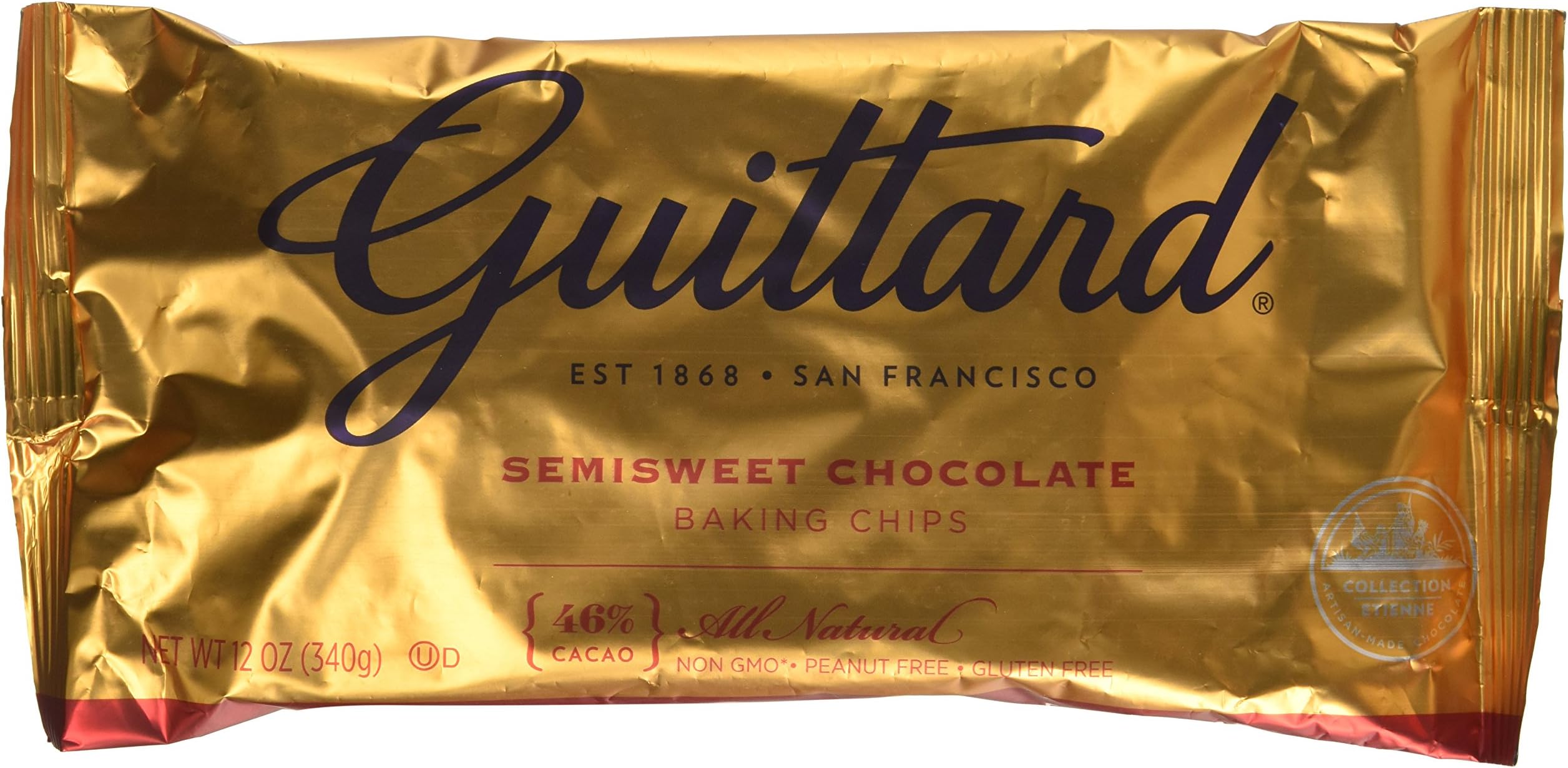 Amazon.com: Guittard Chocolate Chip Semisweet 12oz (Pack of 4 ...
