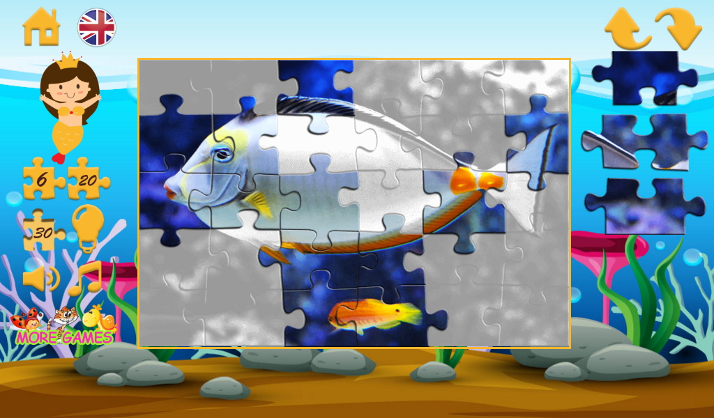 Puzzles with small fishes - App on Amazon Appstore